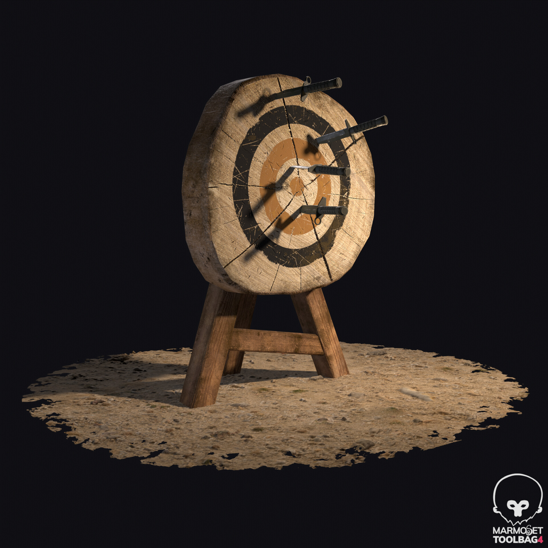 ArtStation - Gameready knife model