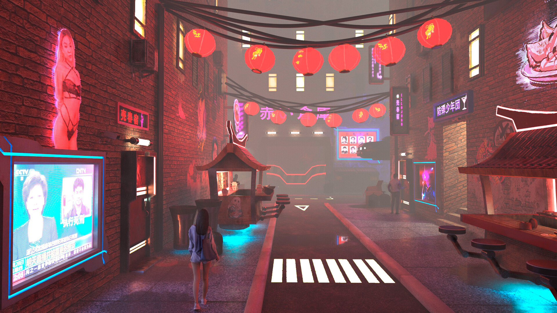 ArtStation - Red Street