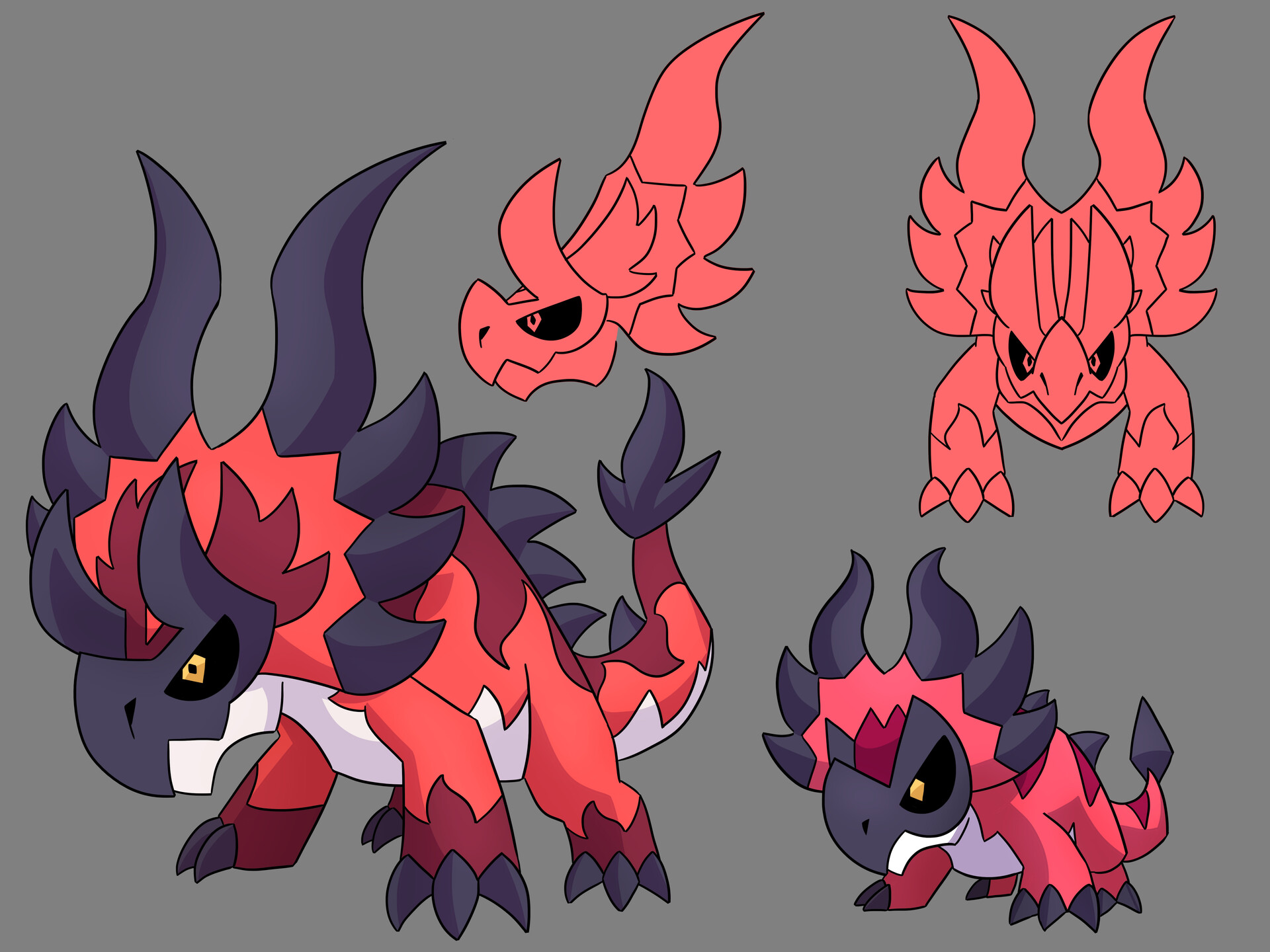 ArtStation - Dinosaur RPG Diabloceratops