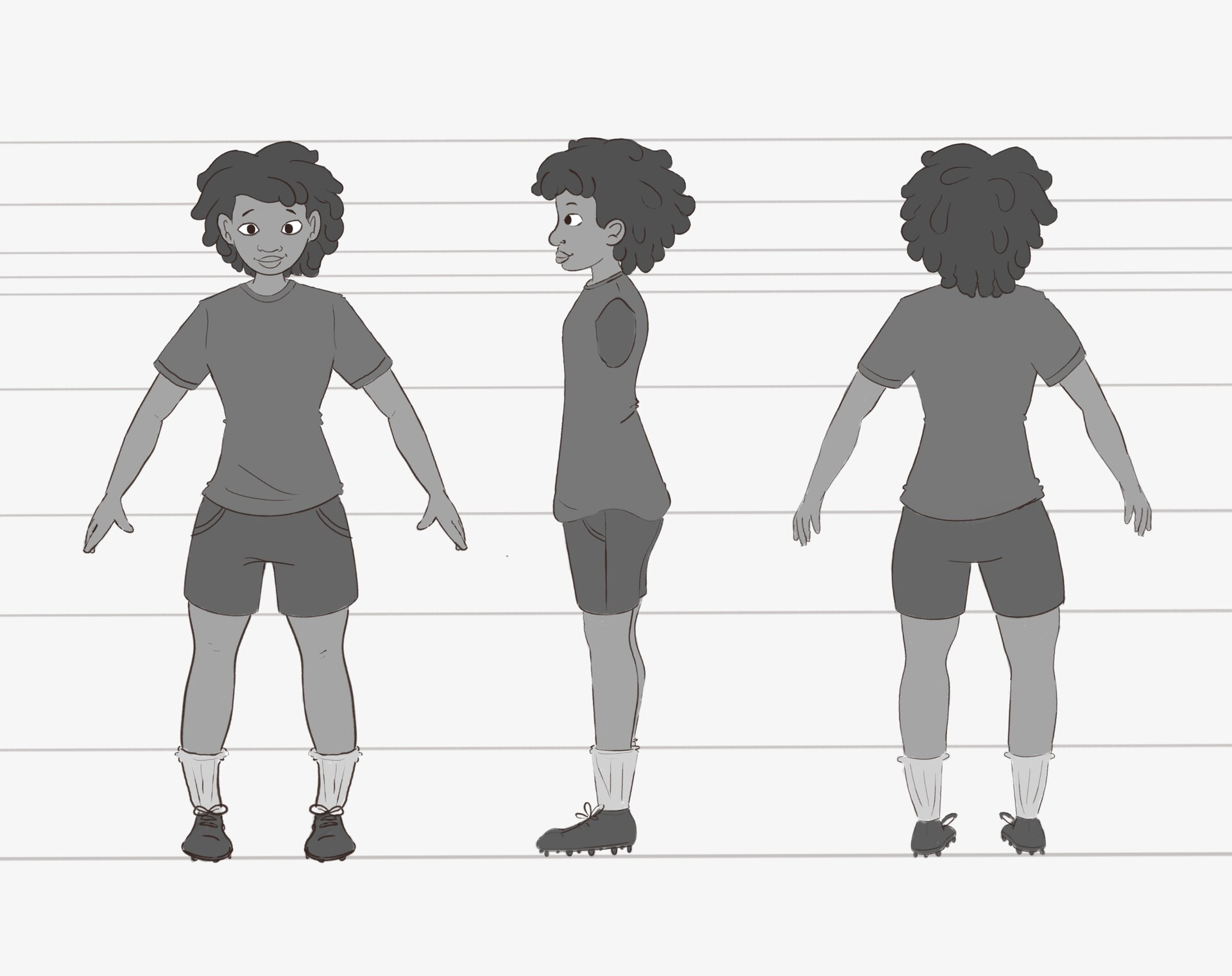 Fridah Maina - Character designs