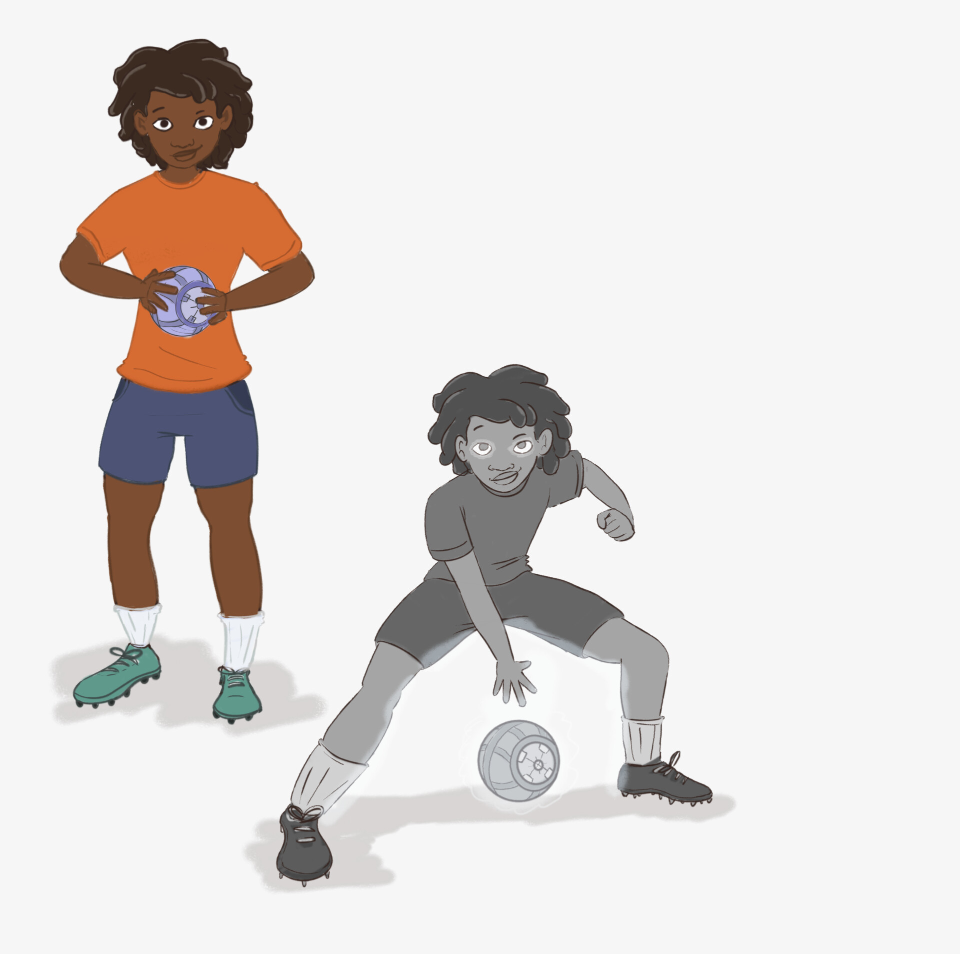 Fridah Maina - Character designs