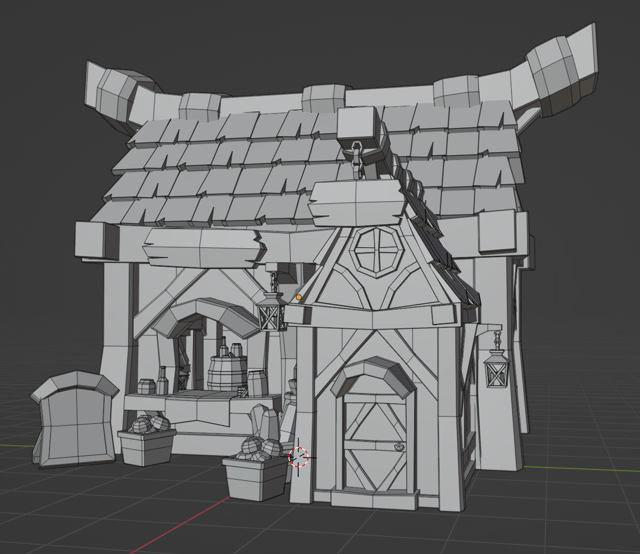 Andy Mirley - Stylized 3D Low Poly Bakery