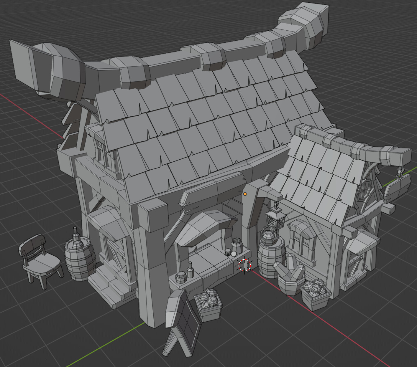 Andy Mirley - Stylized 3D Low Poly Bakery