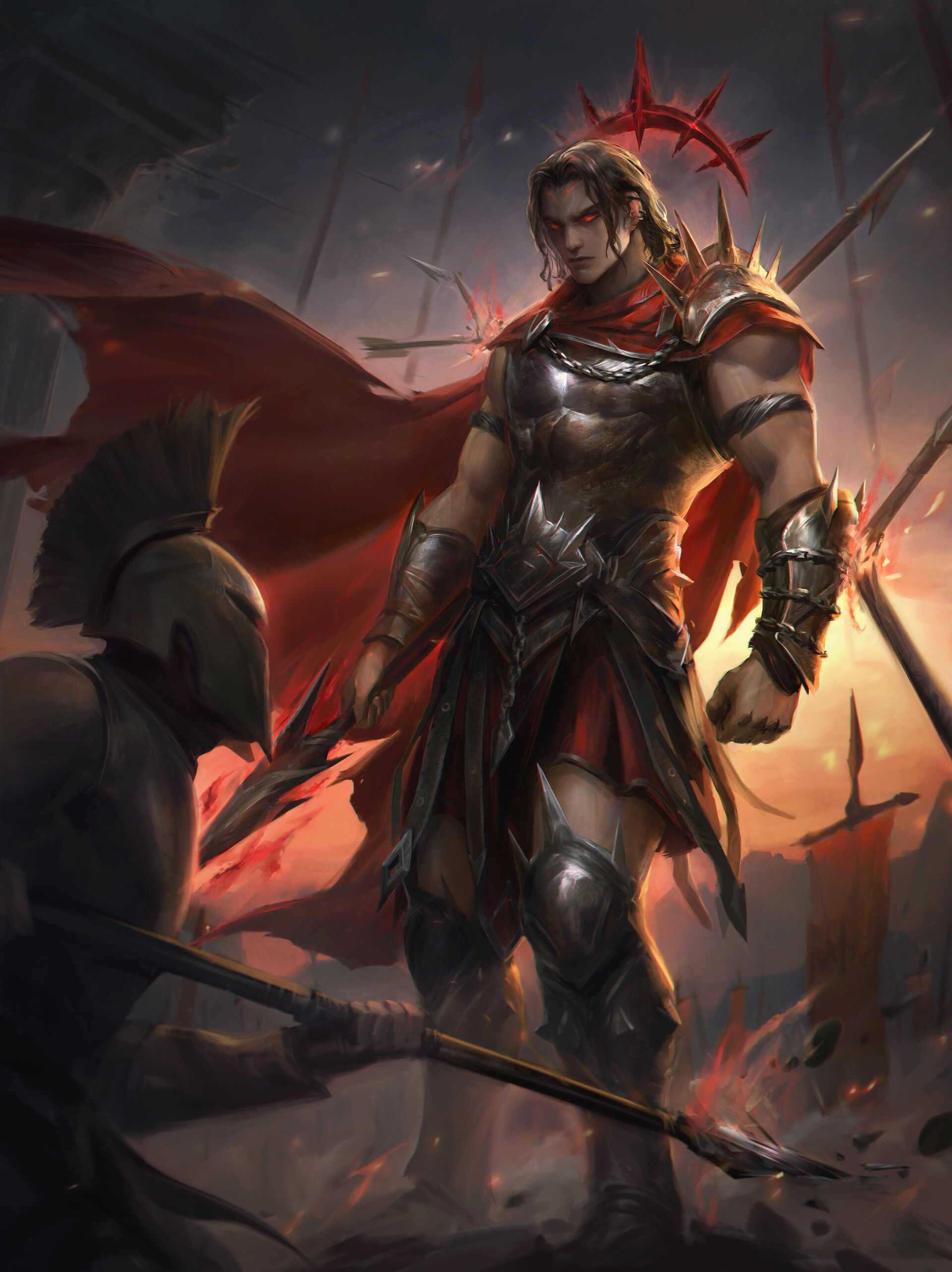 ArtStation - Mytheria - Achilles, the Undefeated