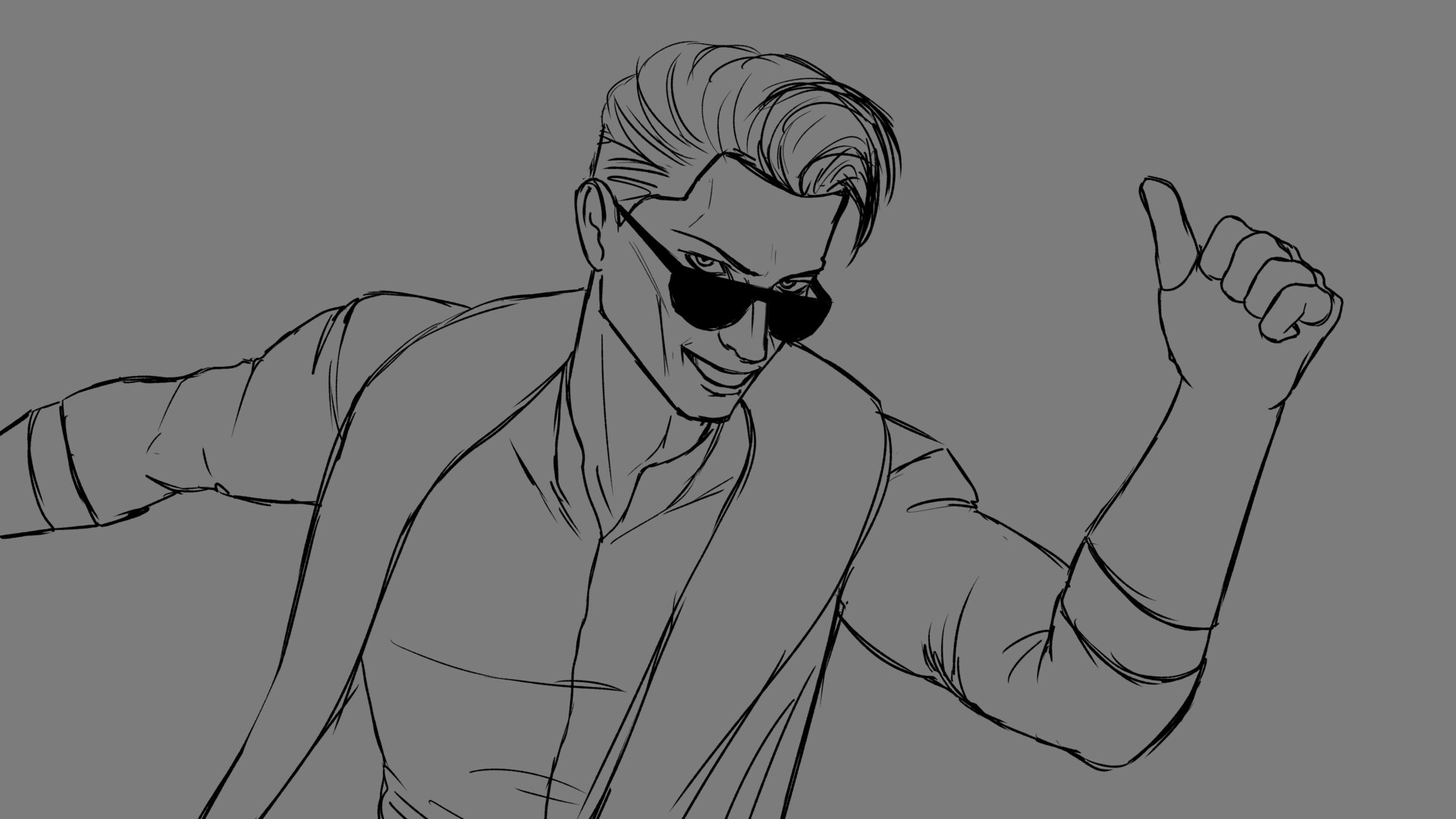 johnny cage coloring pages