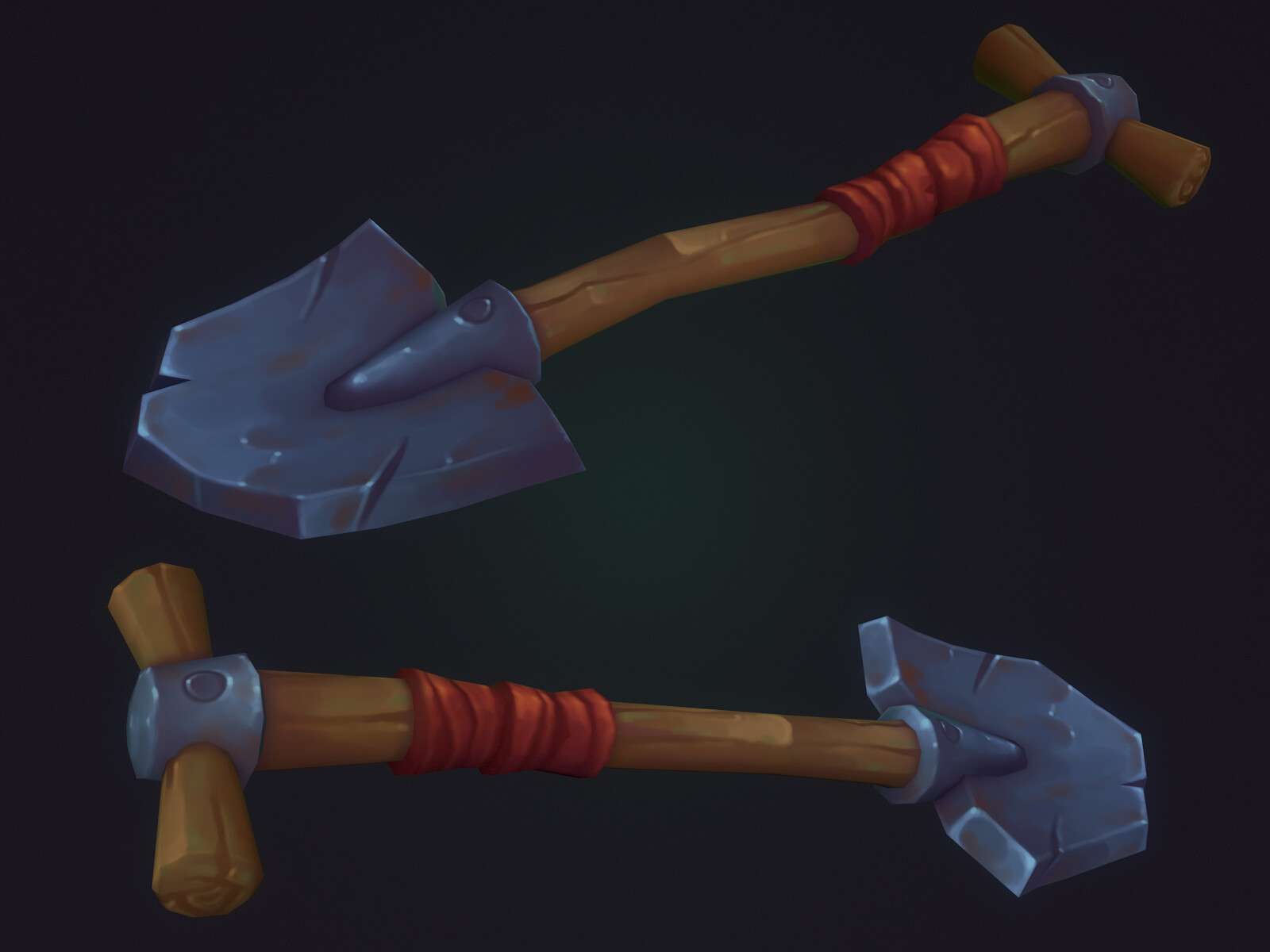 ZUGZUG Studio - Handpainted Shovel Tutorial