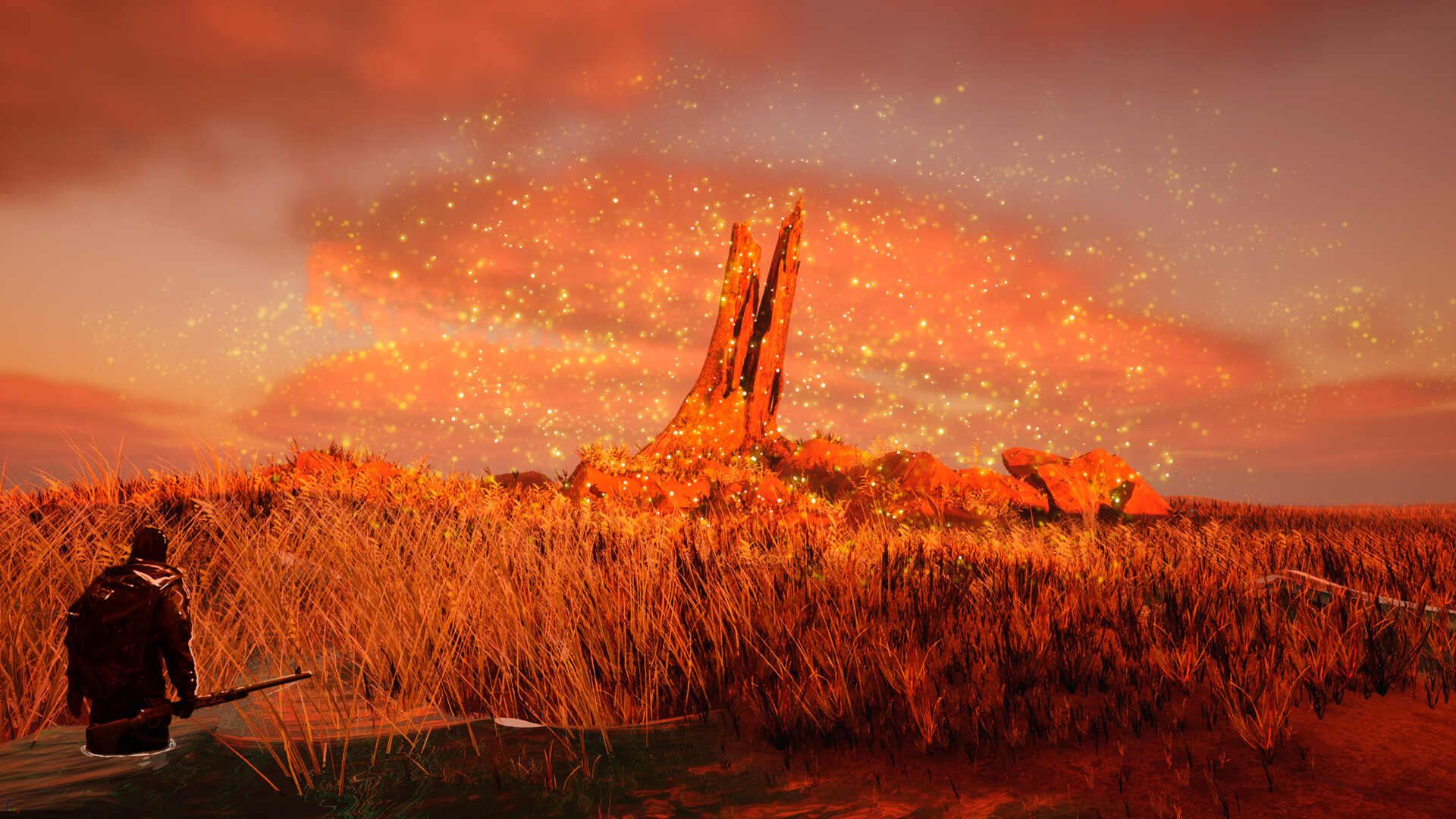 ArtStation - Sunset Swamp