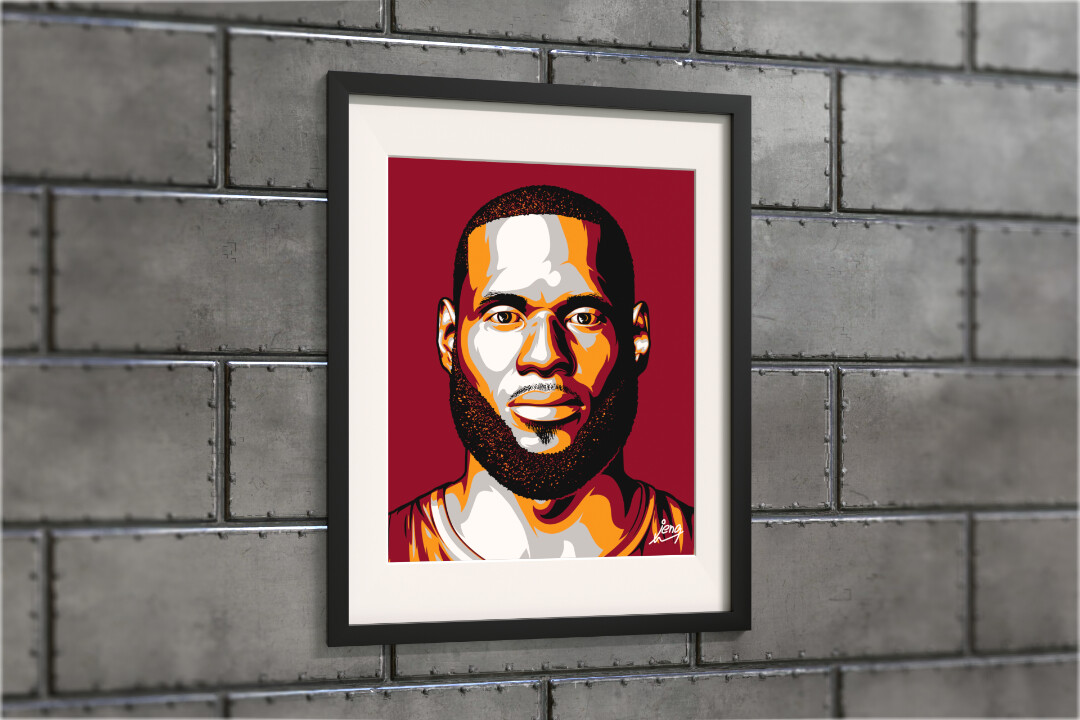 lebron vector