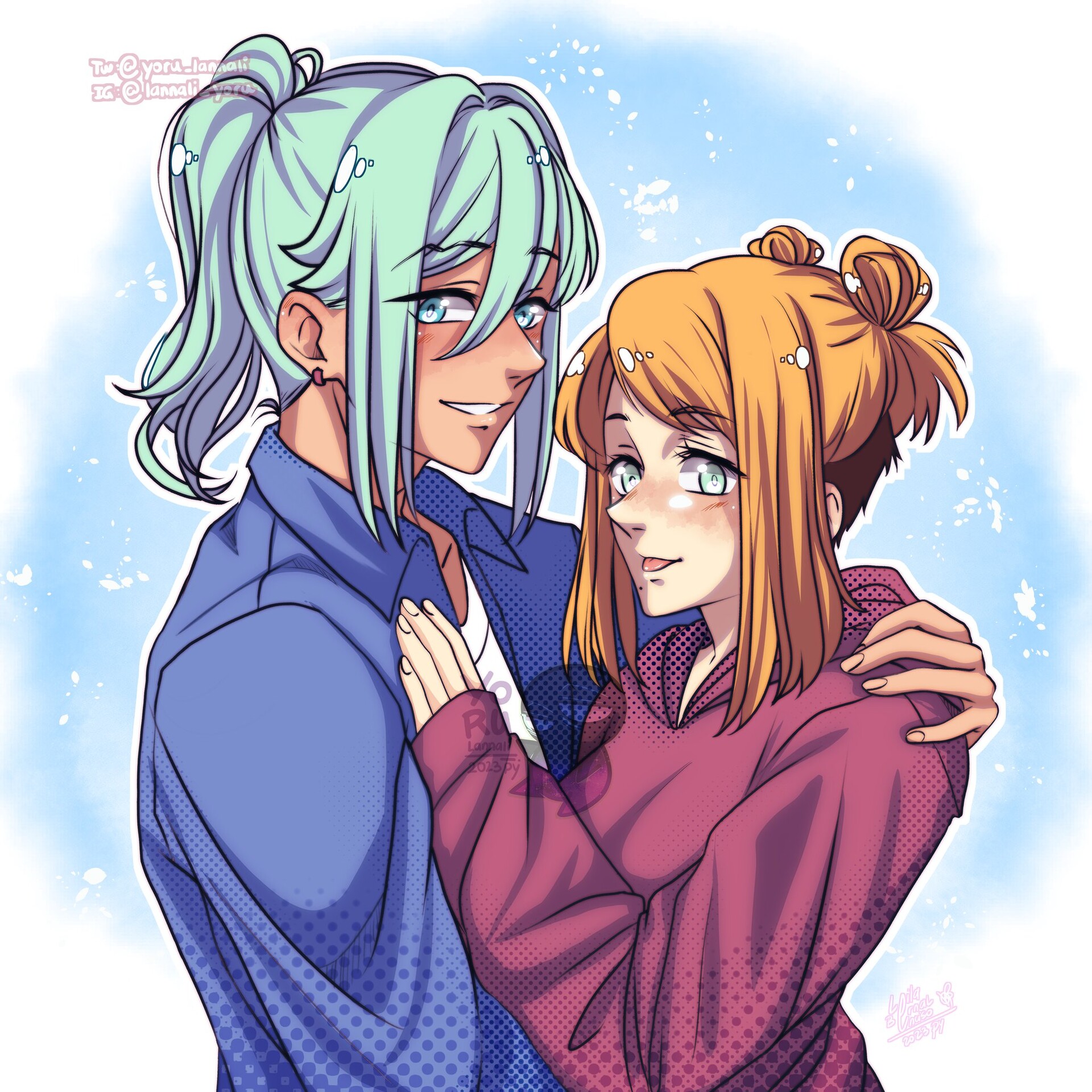 ArtStation - Cove & Nora - Character x Oc - Fan art