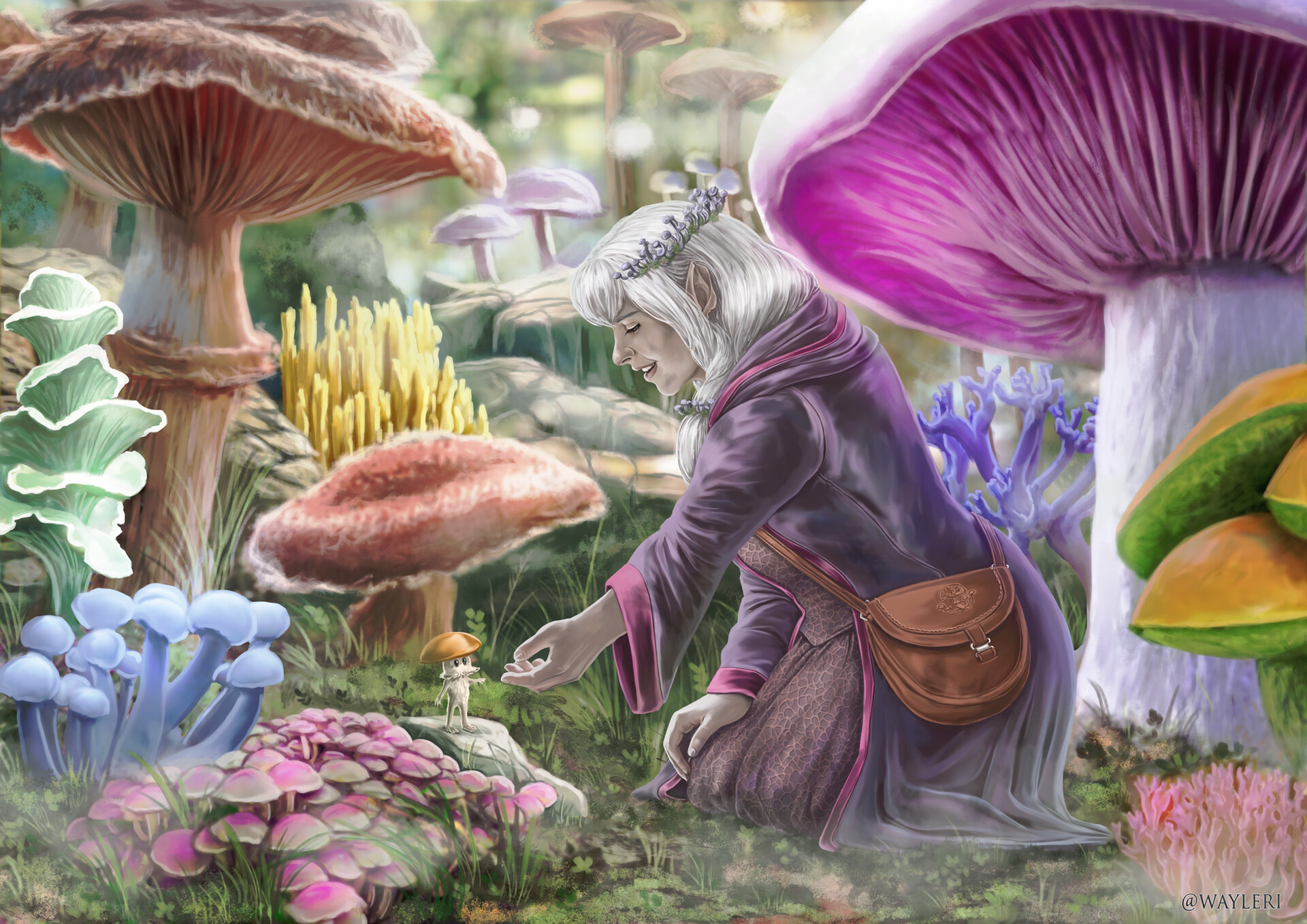 ArtStation - Gwennidalka and Myconid