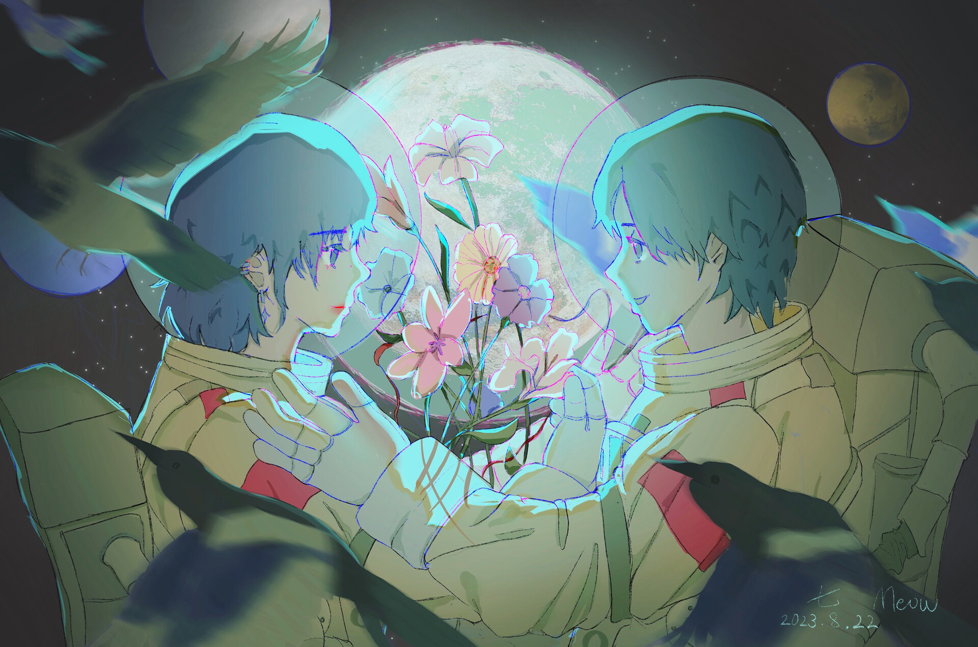 ArtStation - The Bridge of Magpies