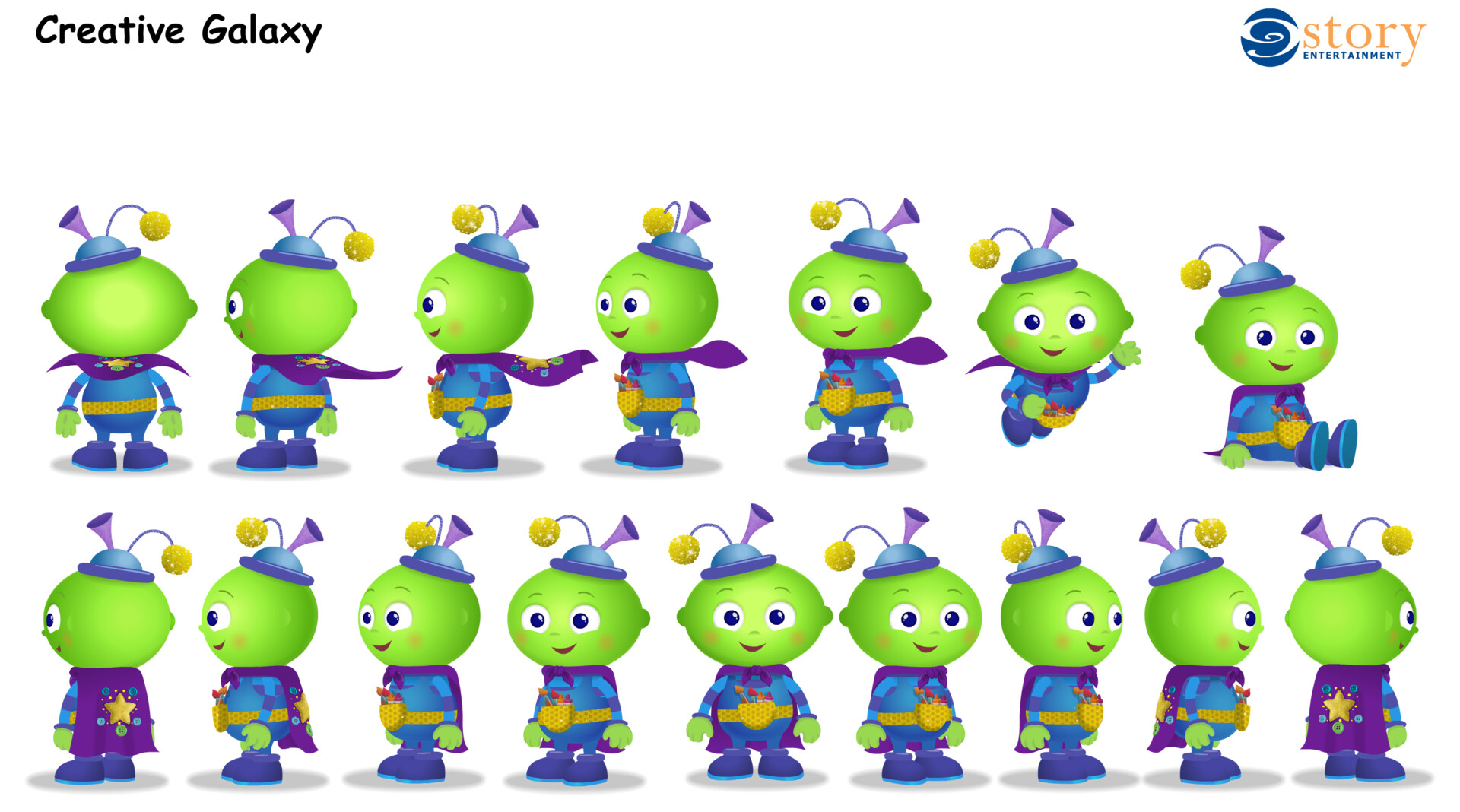 ArtStation - Character Designs from Creative Galaxy