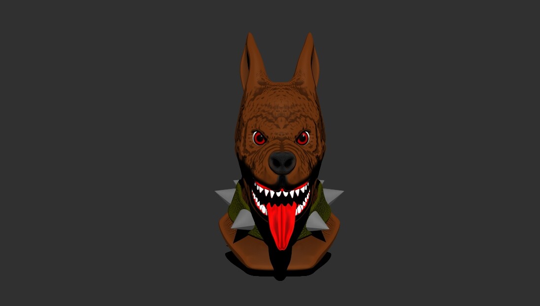 ArtStation - Demon Dog