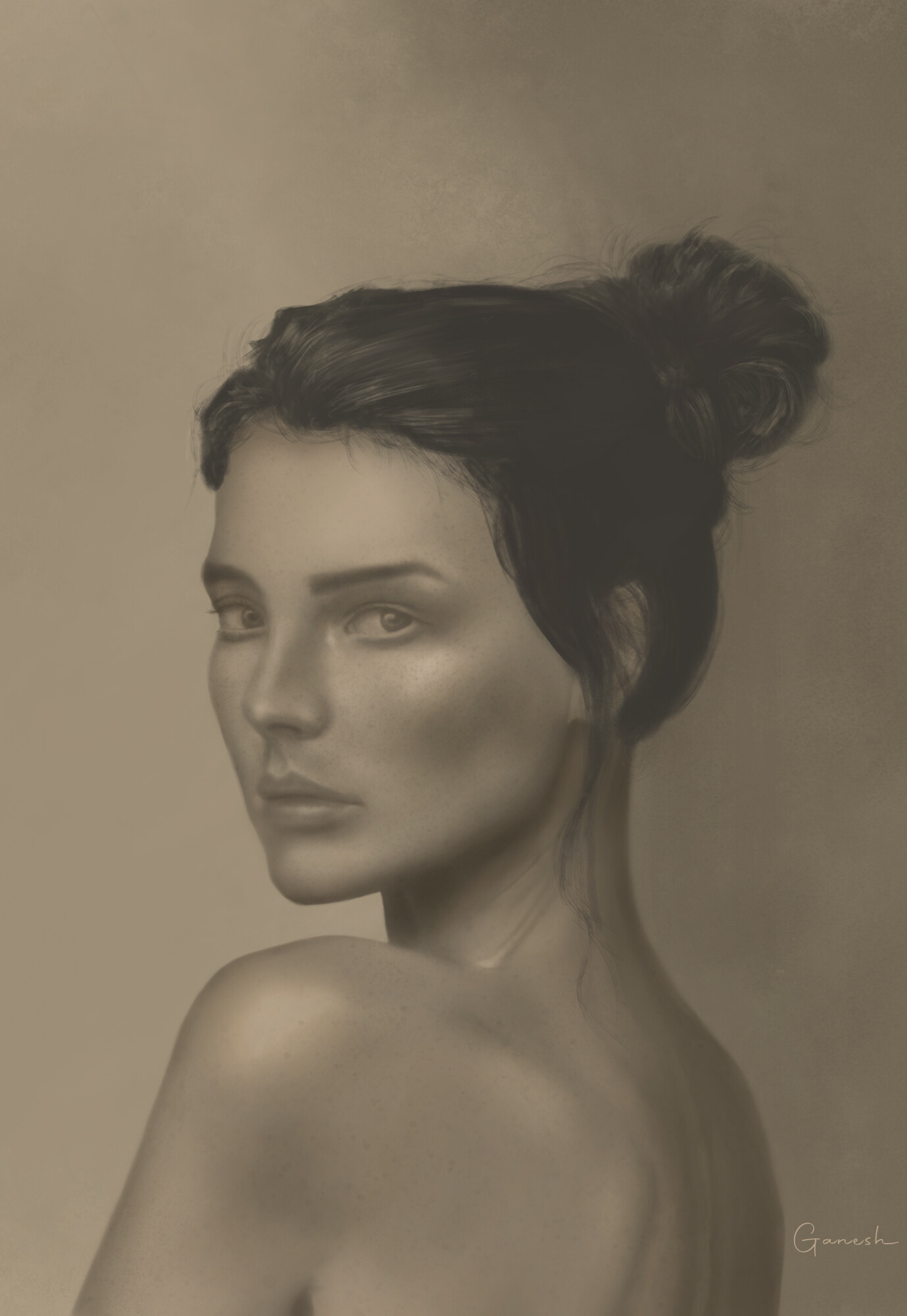 ArtStation - Portrait study