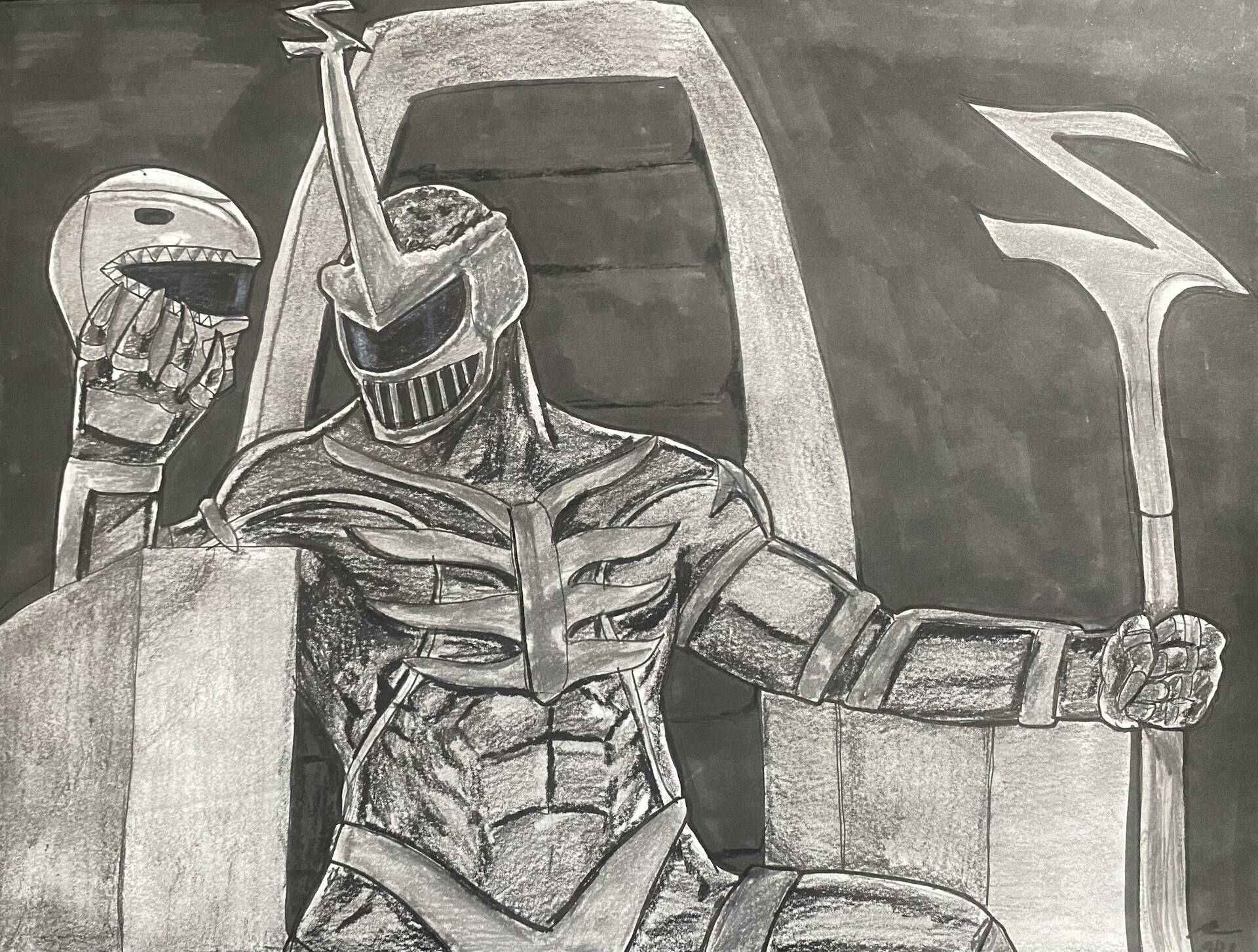 lord zedd power rangers coloring pages