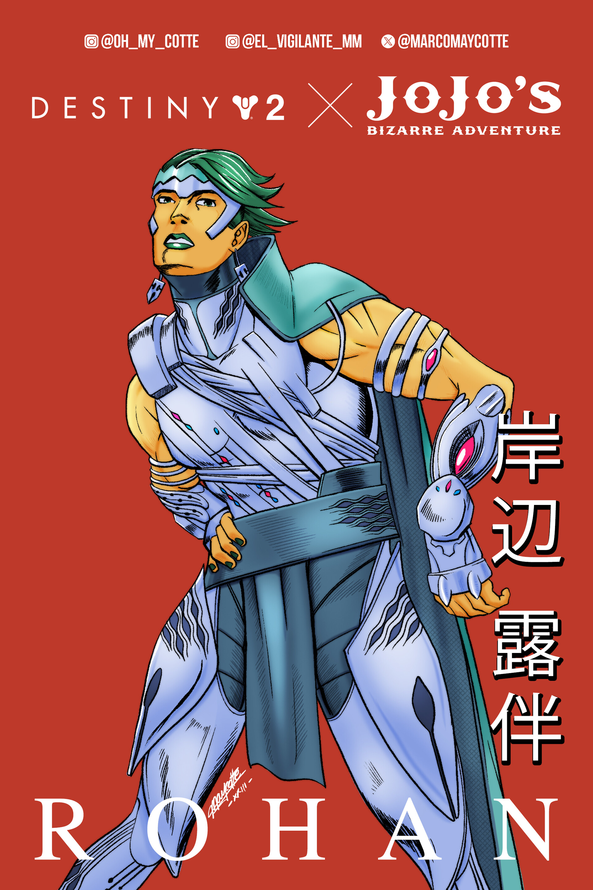 ArtStation - Rohan X Kishibe X Rohan