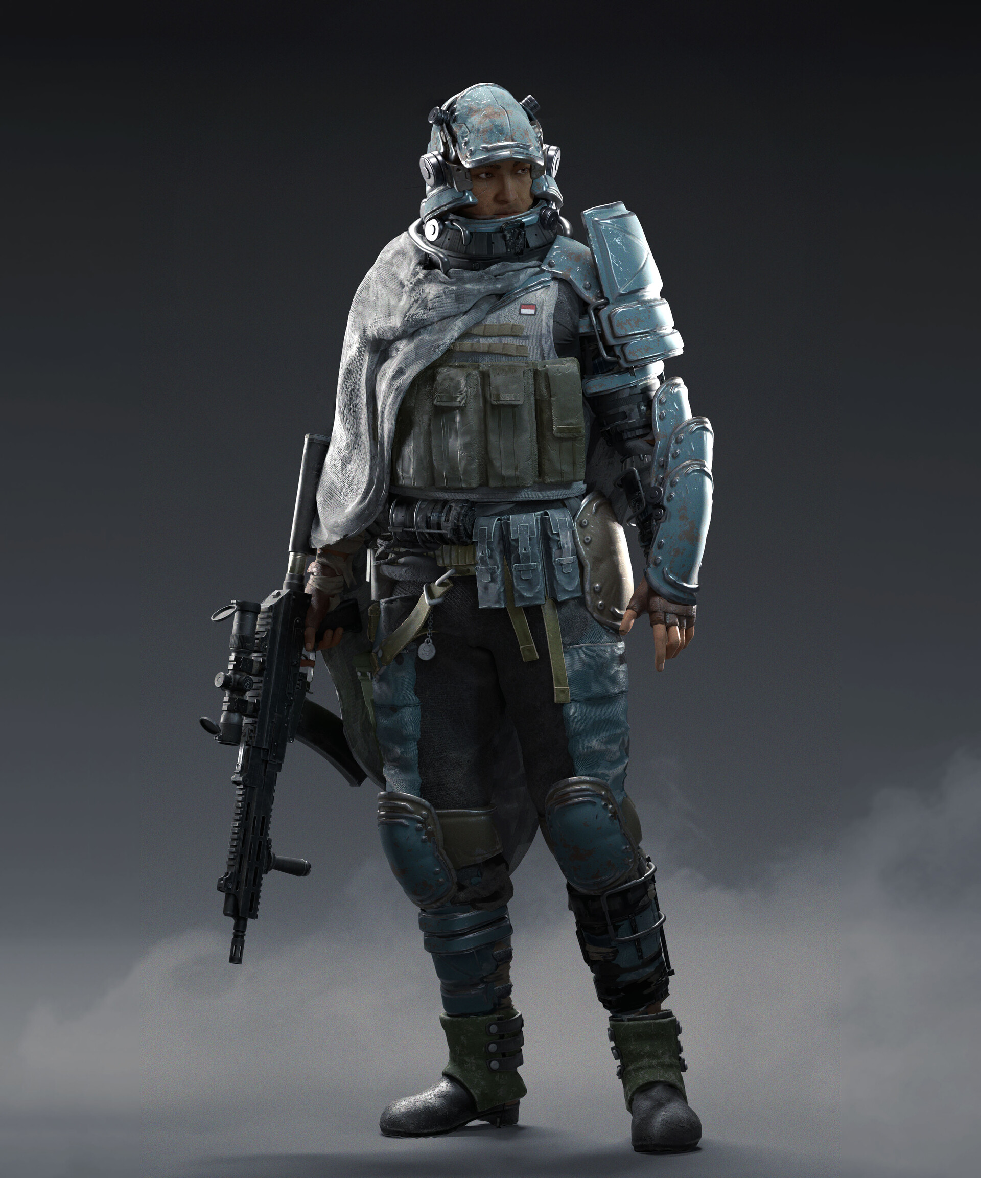 ArtStation - Daily 5 - Gunner