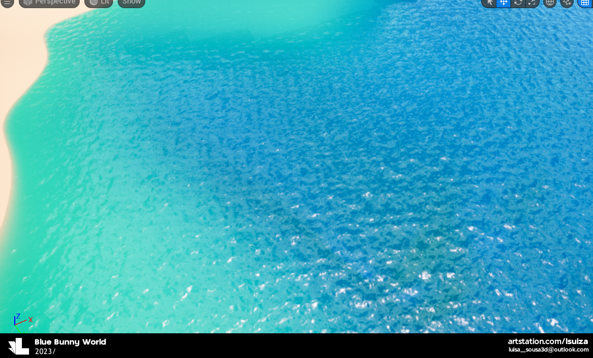 Luisa S. - Blue - UE5