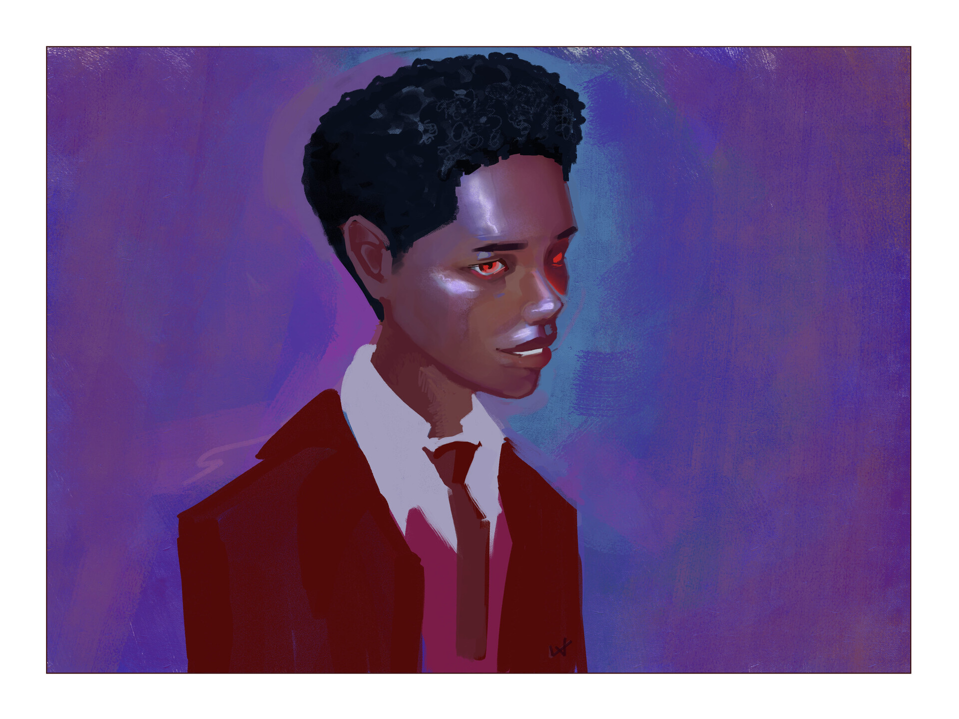 ArtStation - portrait of Valechaz