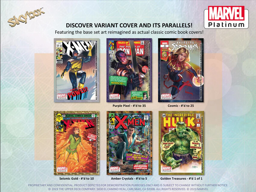 Beniamino Bradi - Captain Marvel - Marvel Platinum 2023