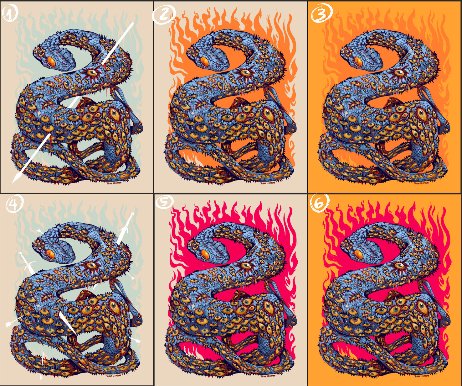 Thiago Lehmann - Boitata, brazilian folklore