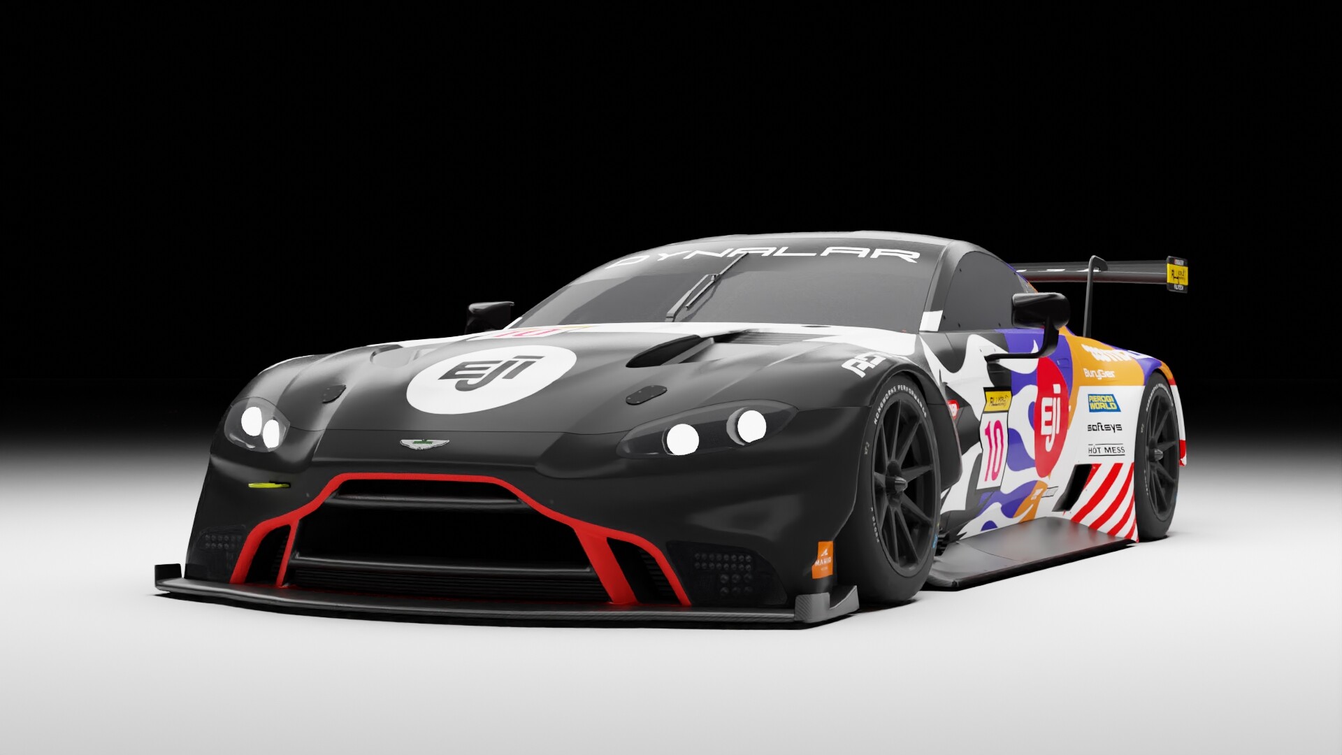 ArtStation - Eji Aston Martin Vantage GTE