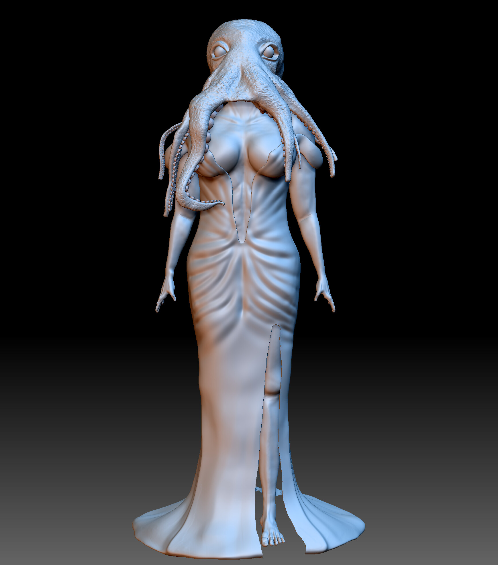 ArtStation - The OctoWoman