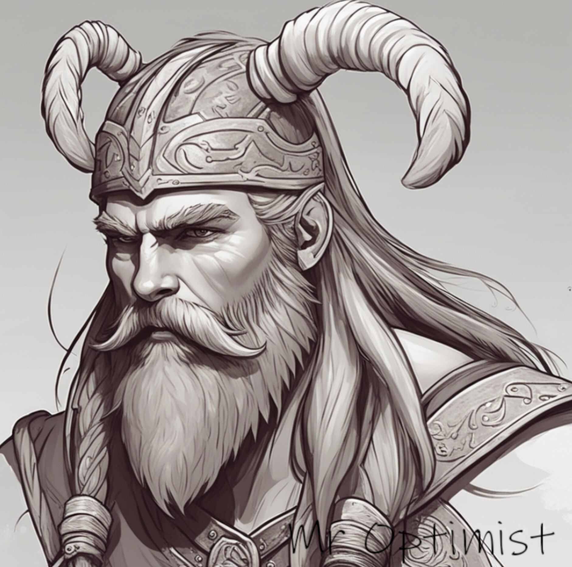 ArtStation - Sven Wolfheart (Viking Character Concept Art)