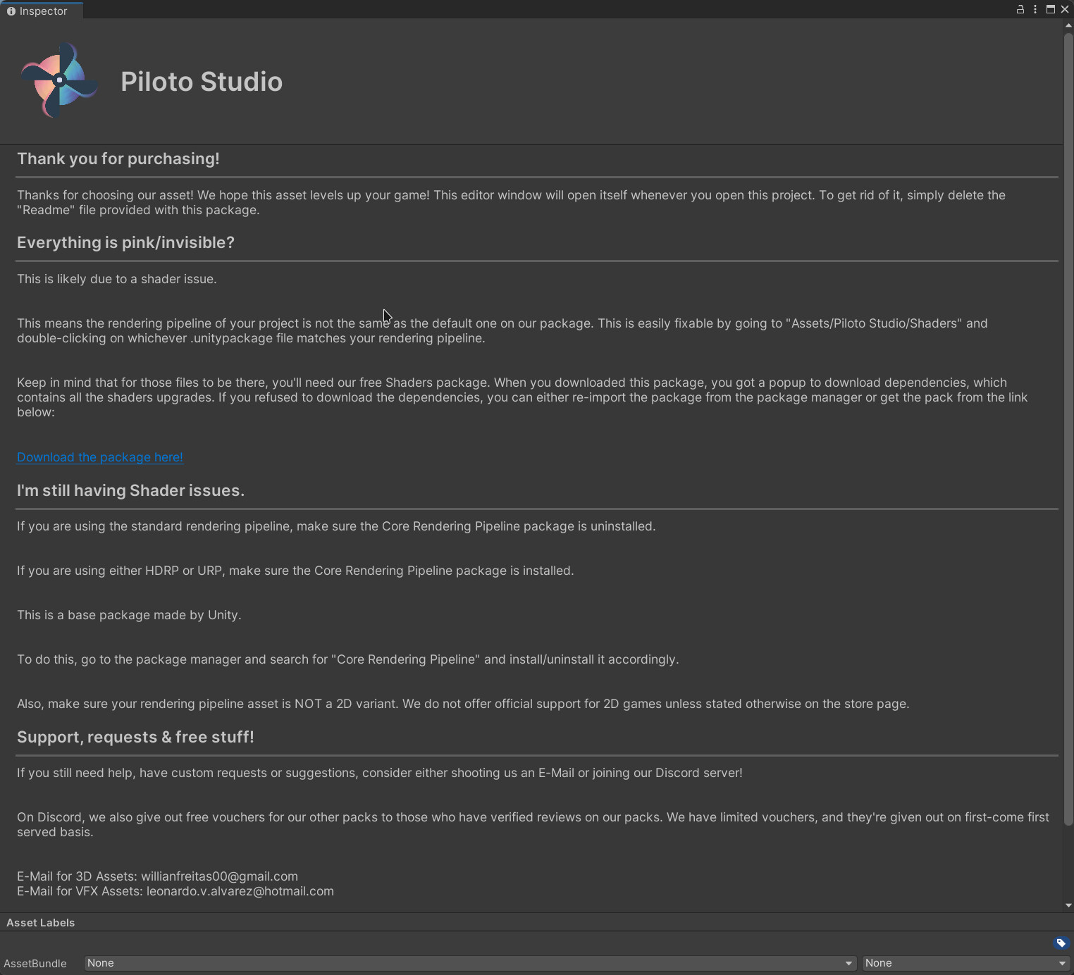 Leonardo Vieira - Unity Editor Tools