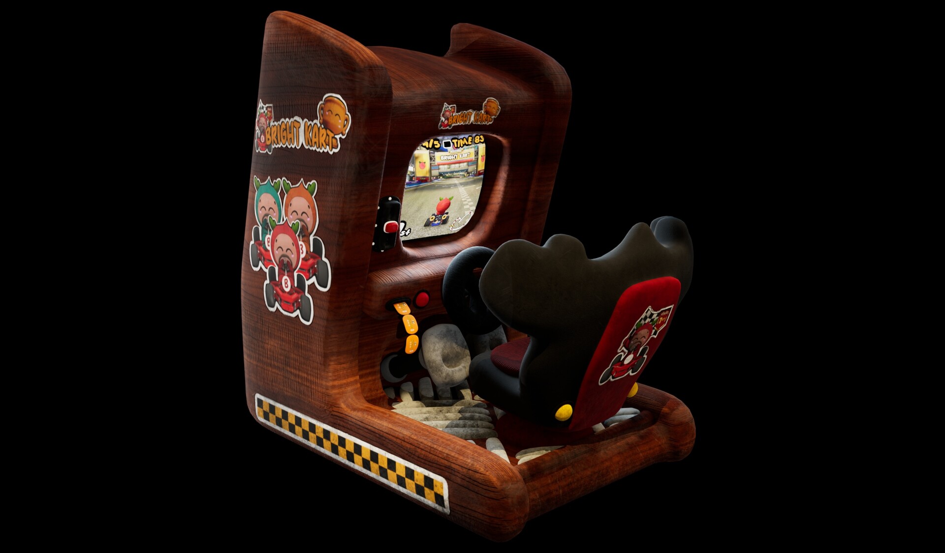 ArtStation - RACING GAME ARCADE KARTS