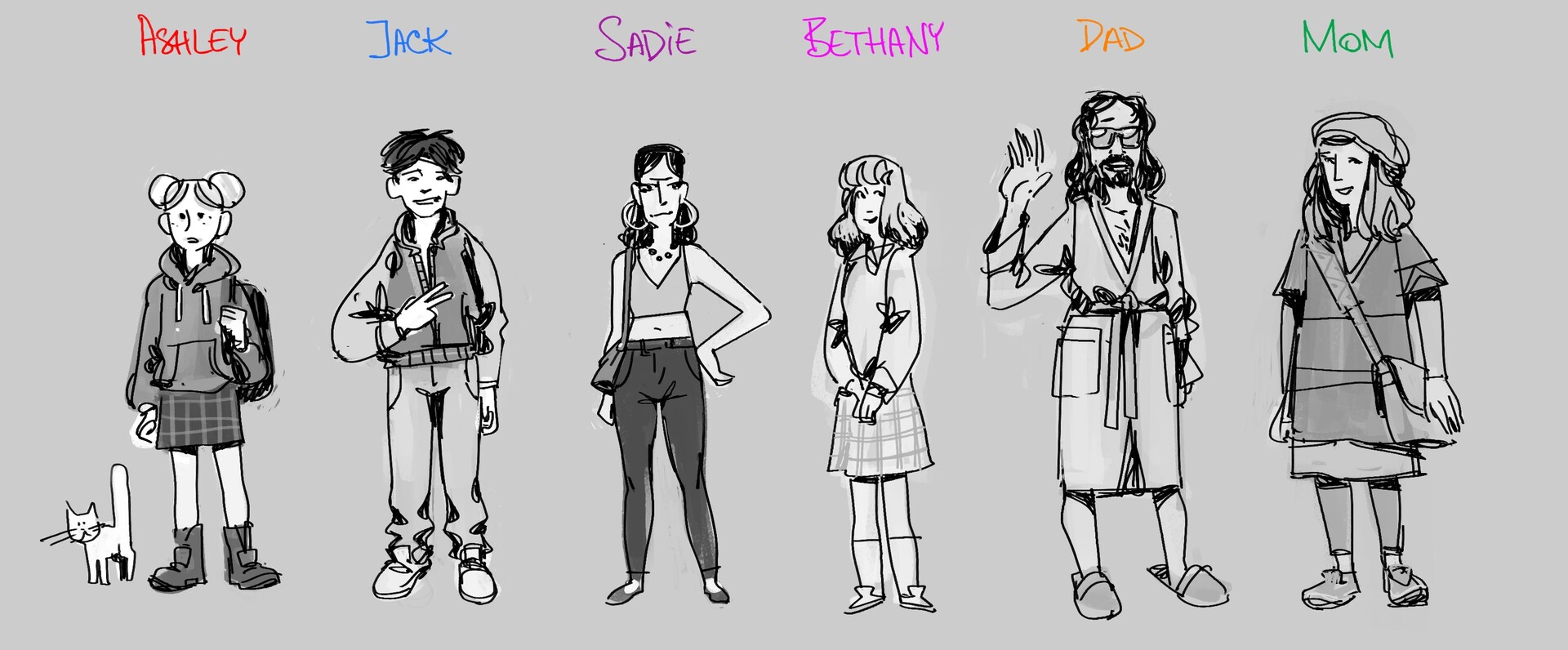 Boris Yoffe - Tiny Model Sheets:)