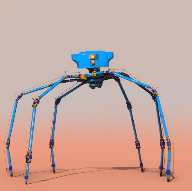 ArtStation - Spider Mech