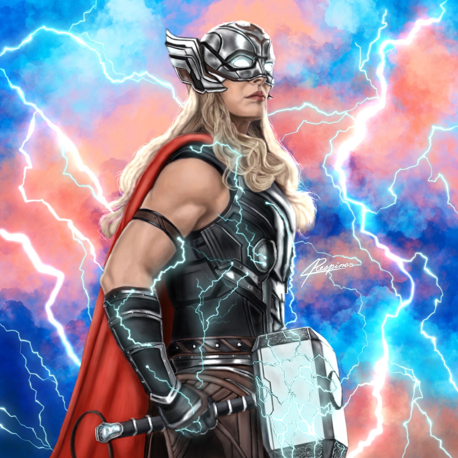 ArtStation - Mighty Thor (Jane Foster)