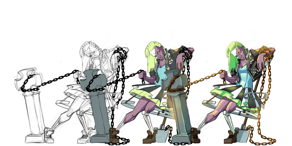 George Lovett - Downbeat: Ghoul Character