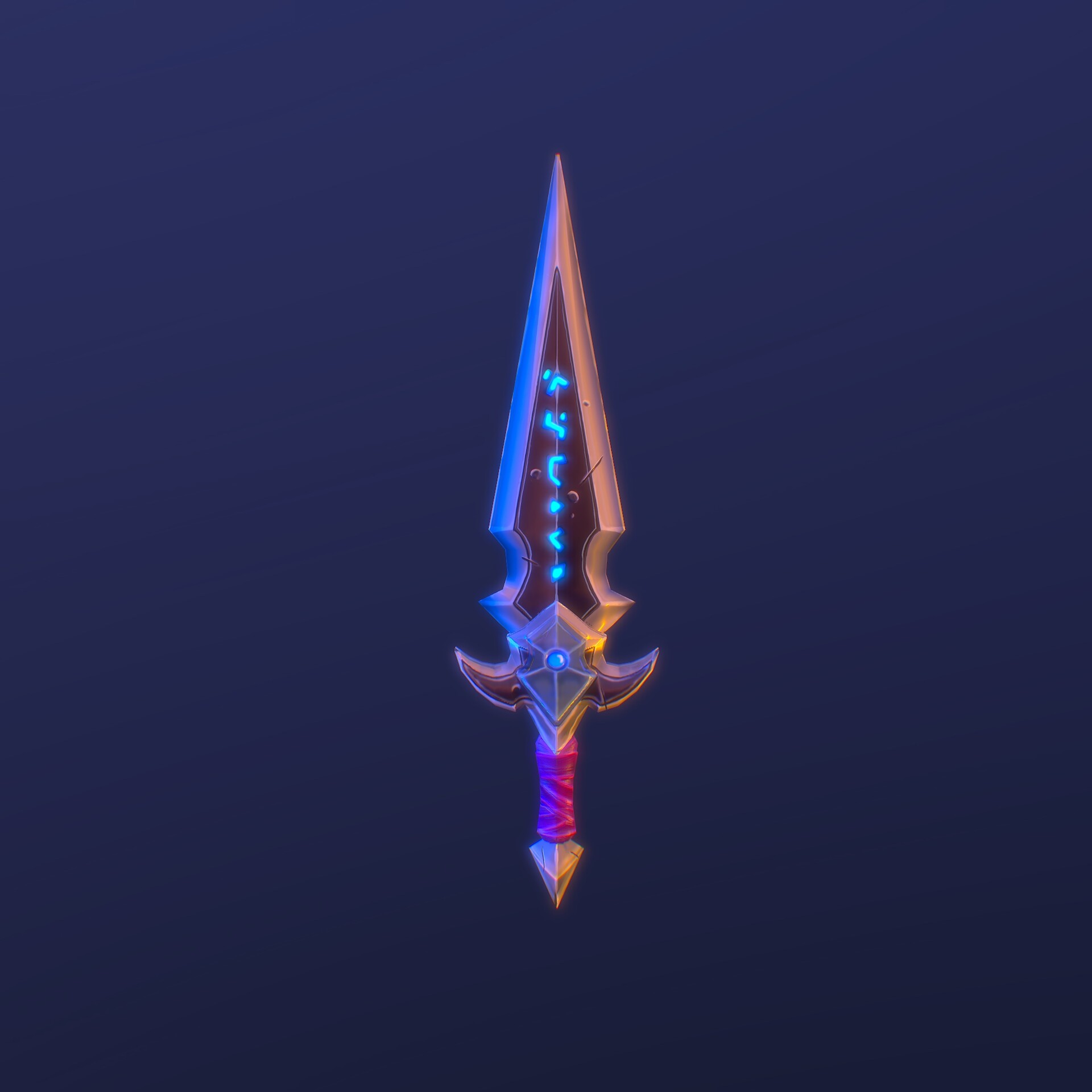 ArtStation - Stylized Dagger