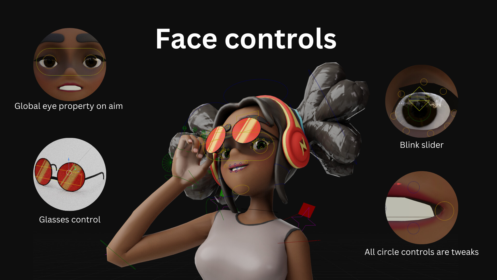 Maxim Lenchik - Mixamo Michelle rig for Blender