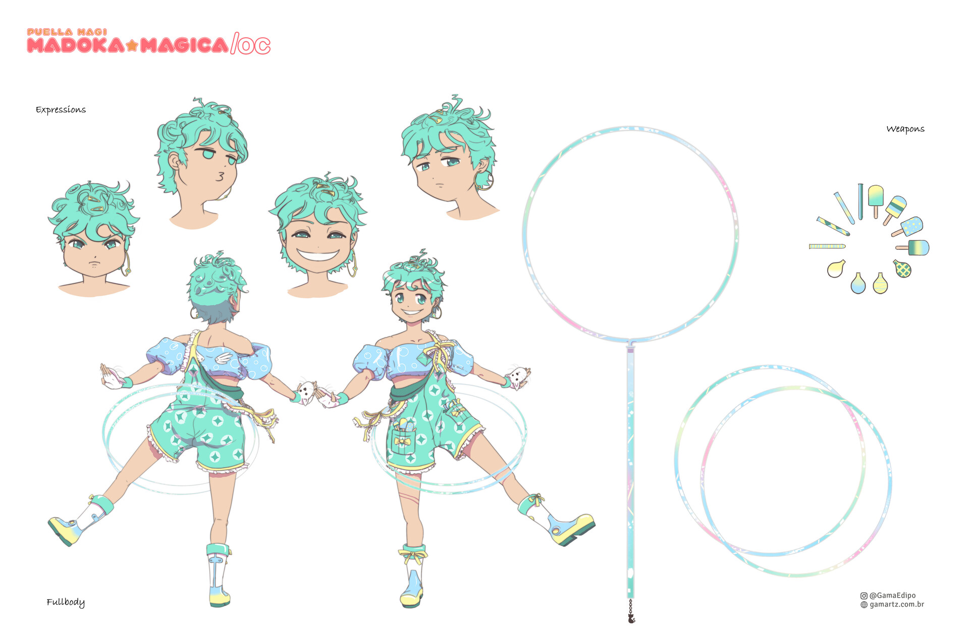 ArtStation - Madoka Magica OC