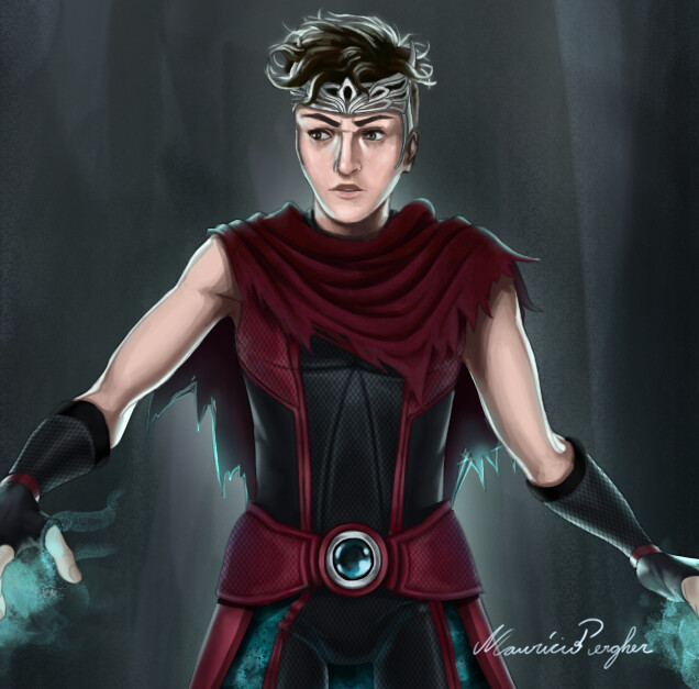 Mauricio Pergher - MCU Wiccan - Final Concept (Fan)Art