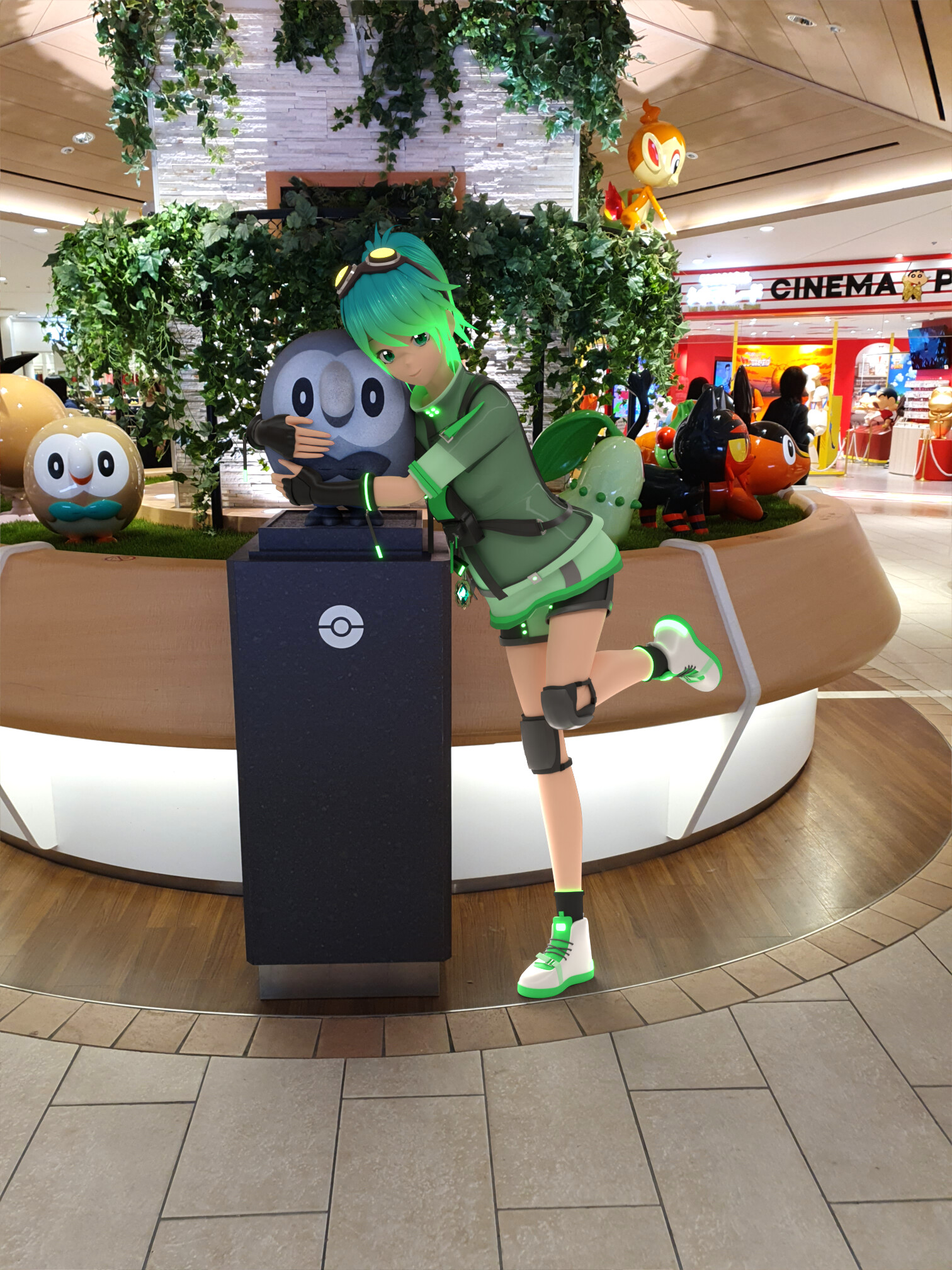 ArtStation - Rowlet Statue