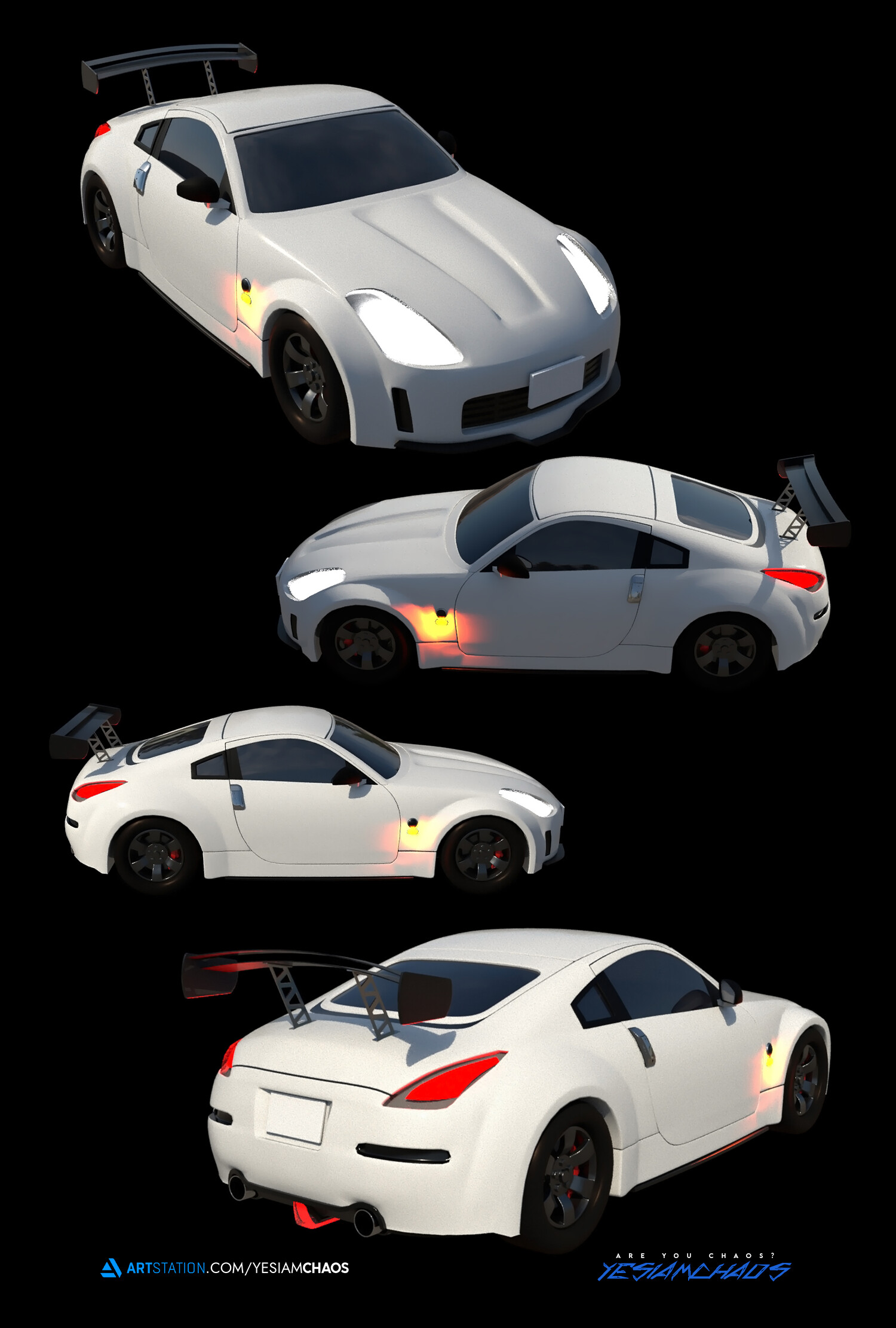 YESIAMCHAOS - Lalit S Dhawane - Nissan z350 JDM Car | YESIAMCHAOS