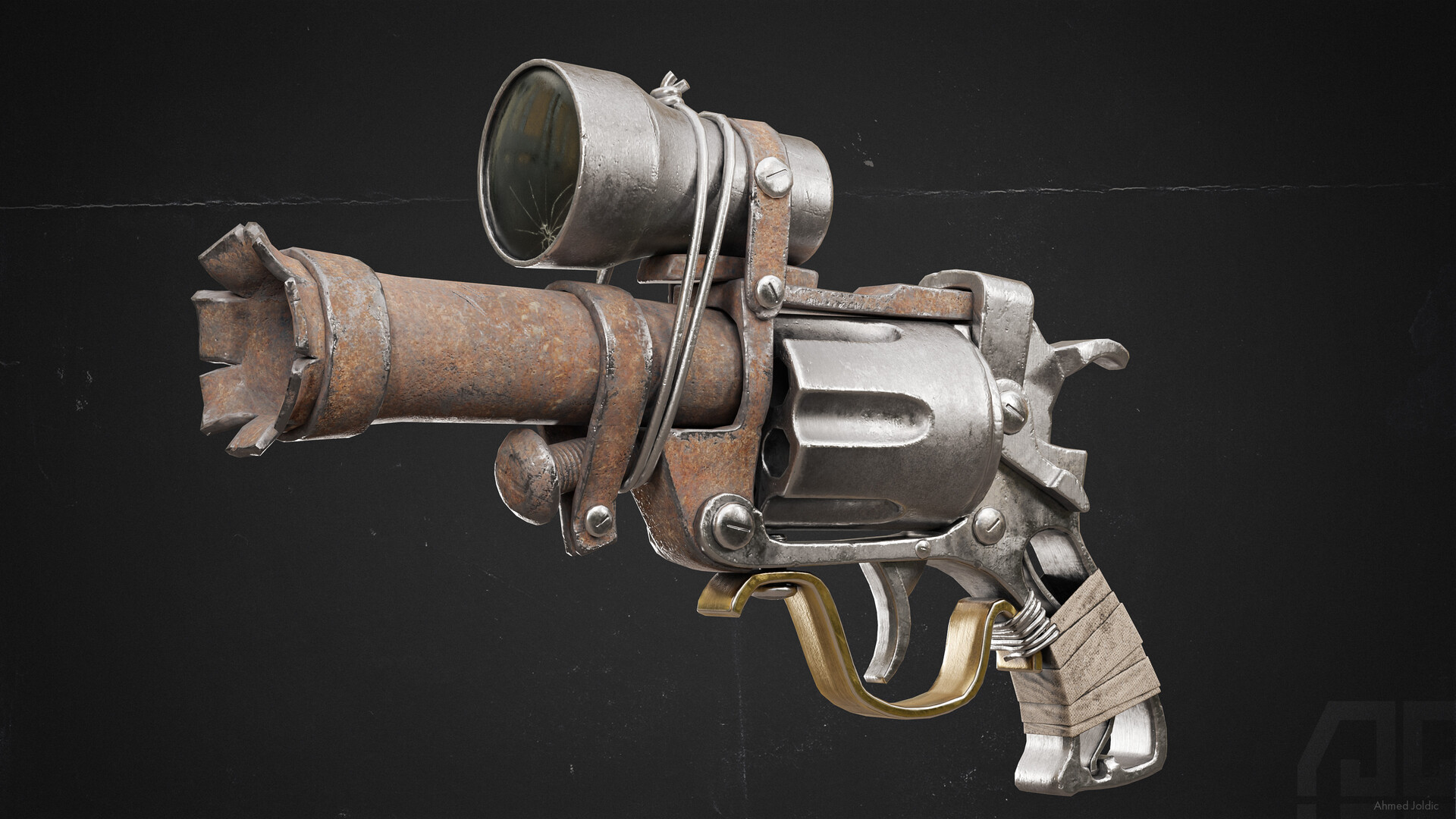 ArtStation - Makeshift Revolver
