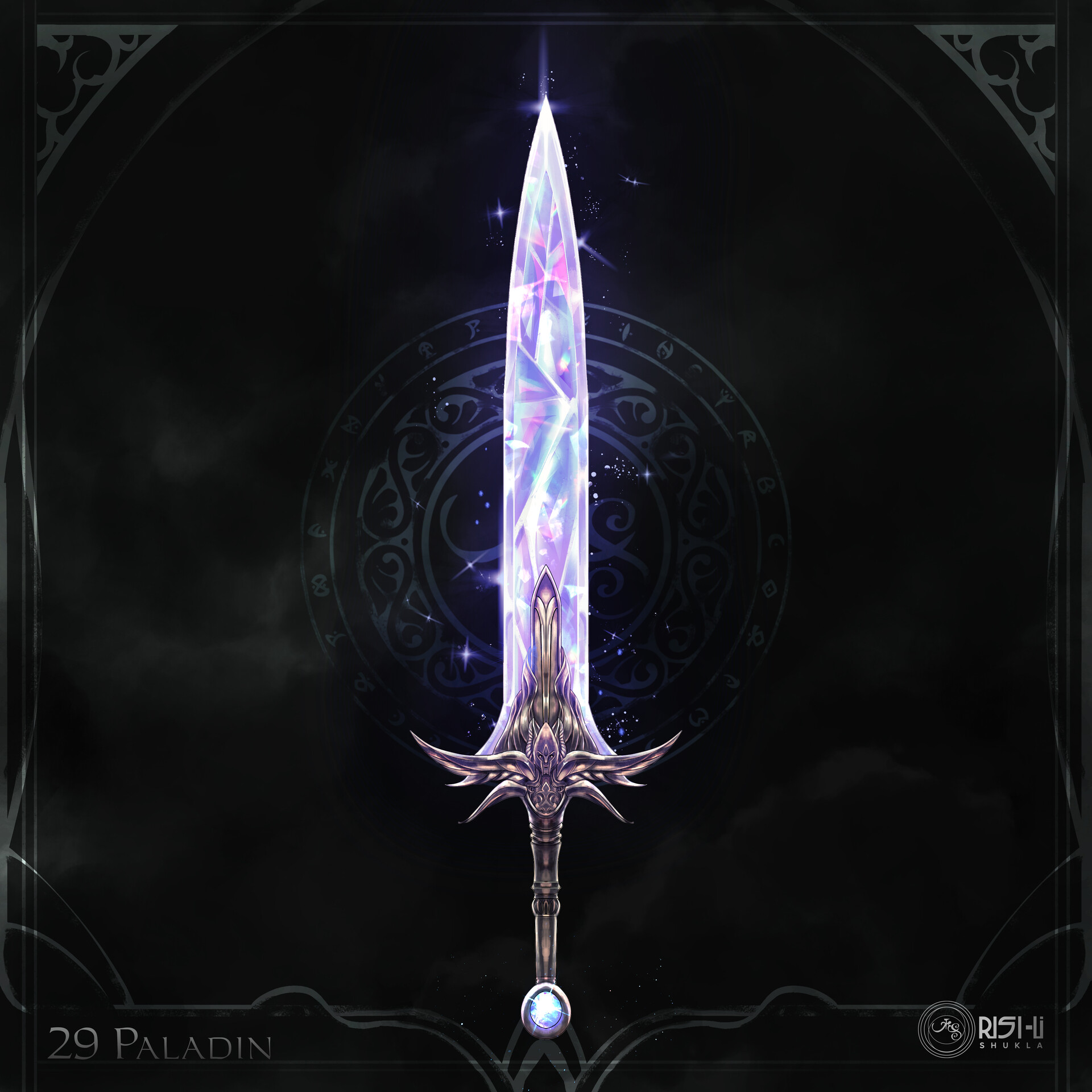 ArtStation - Swordtember 2023 paladin