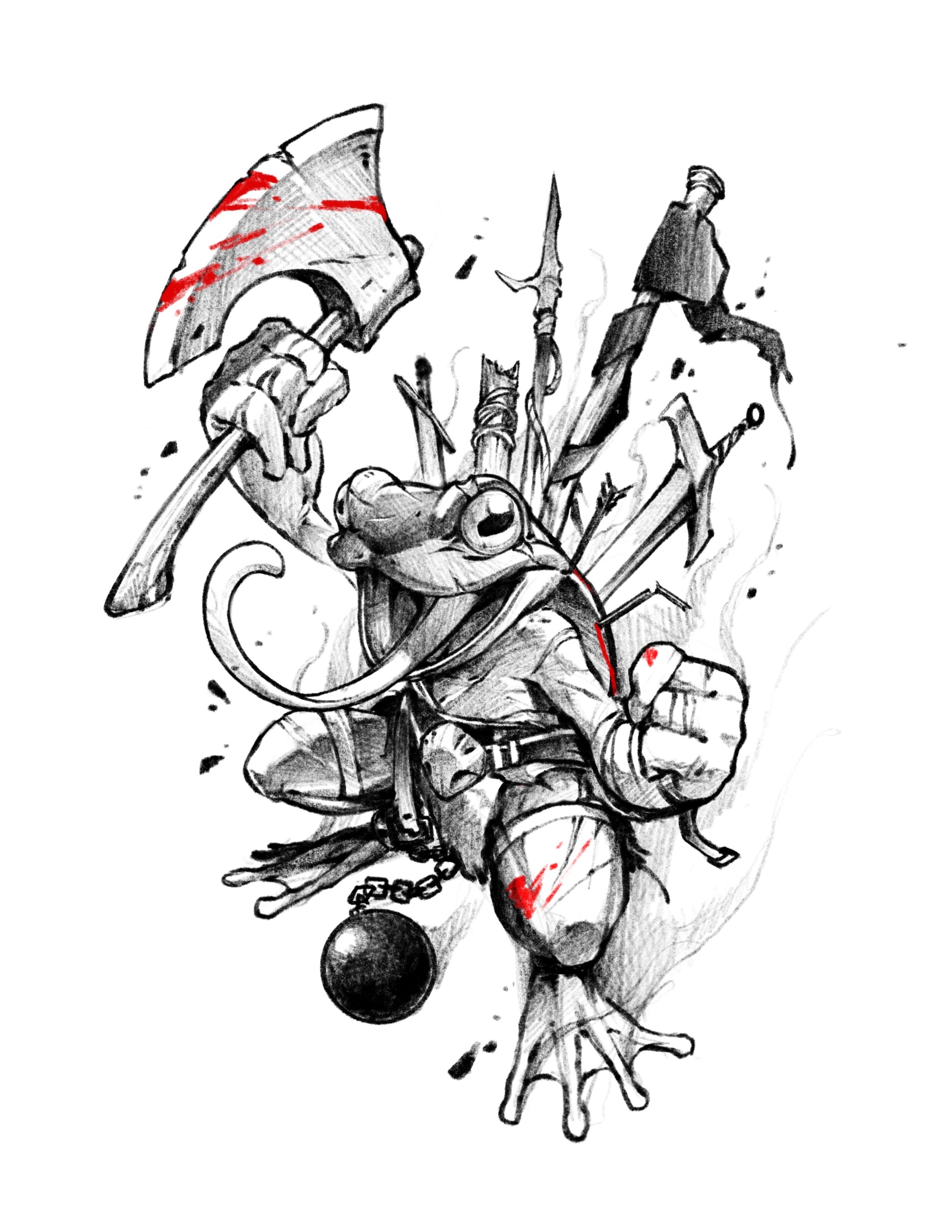 ArtStation - Frog character designs