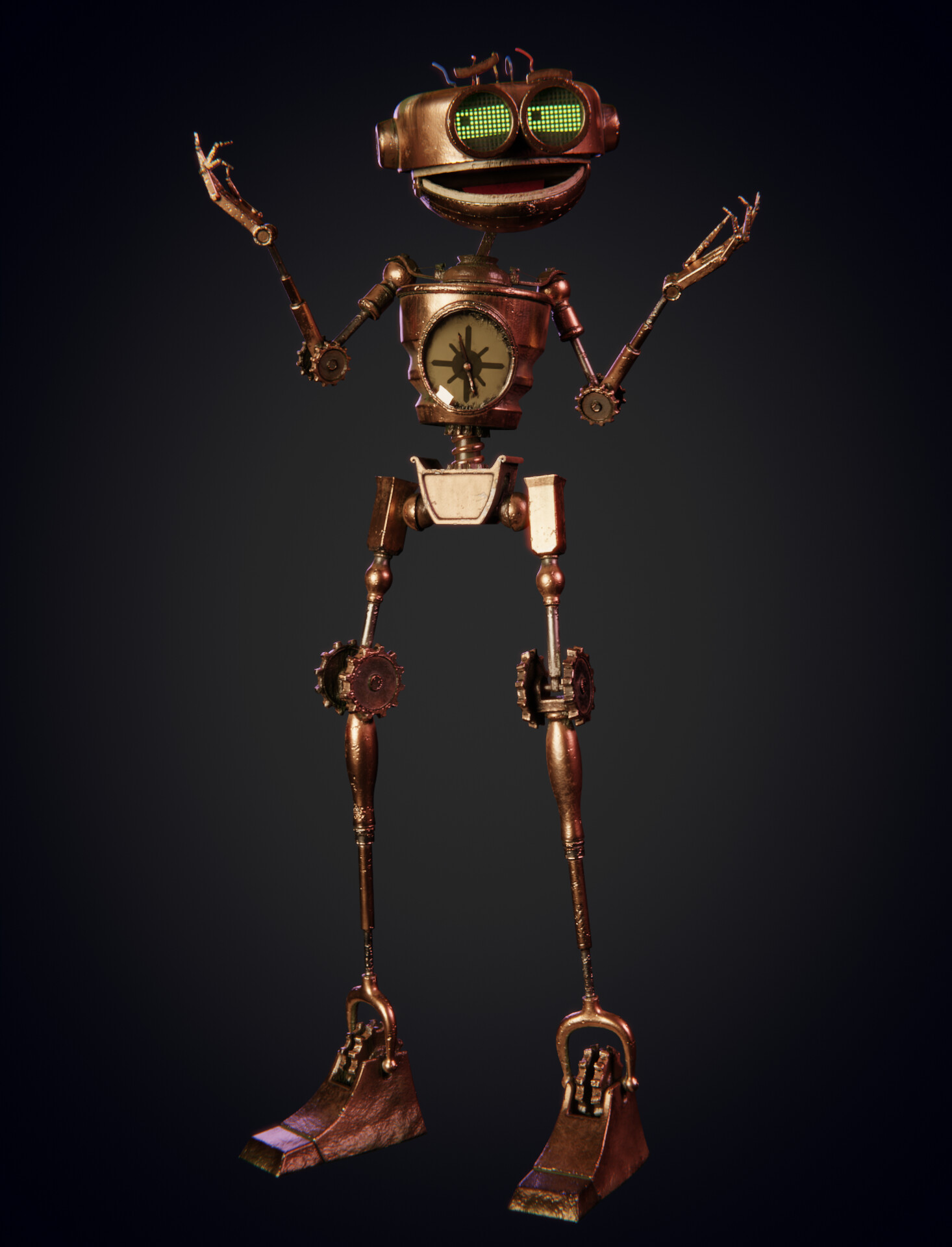 ArtStation - B.E.N (Treasure Planet)