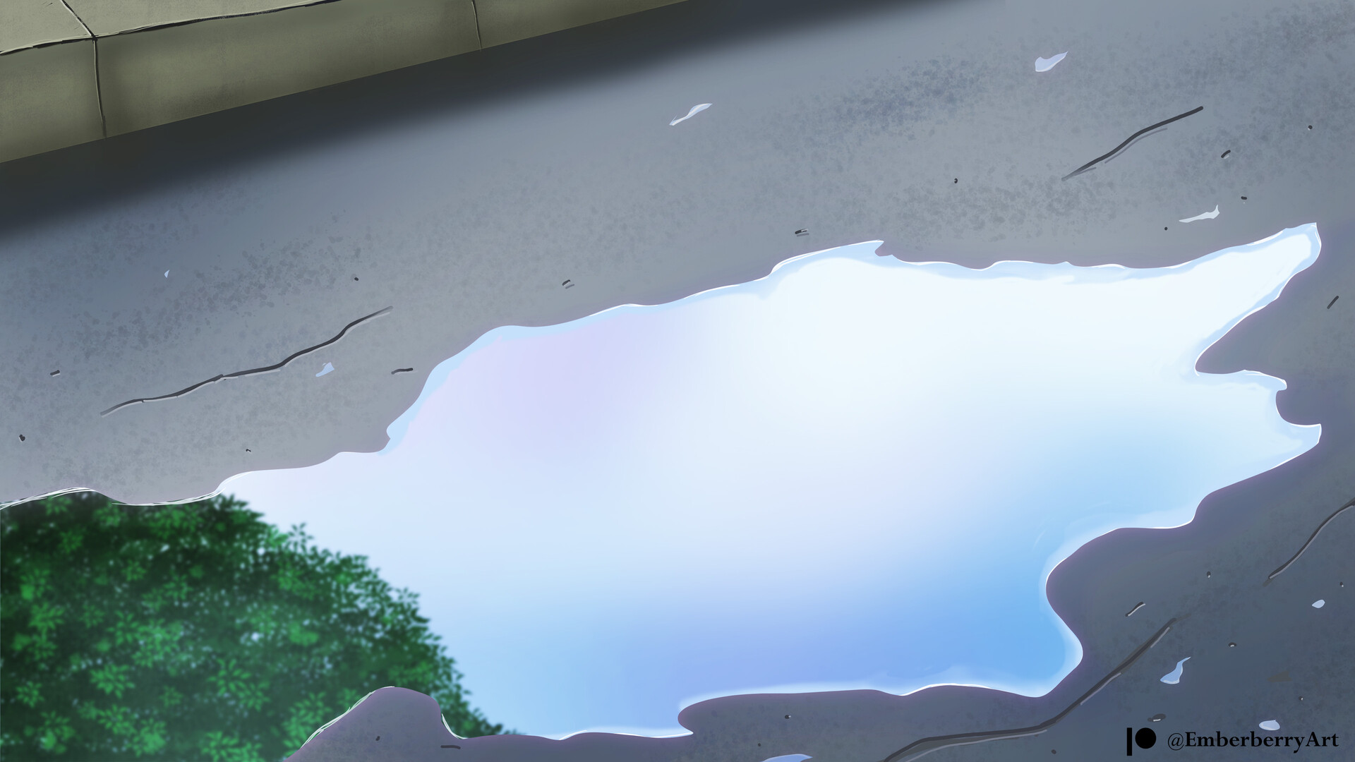ArtStation - Water Puddle