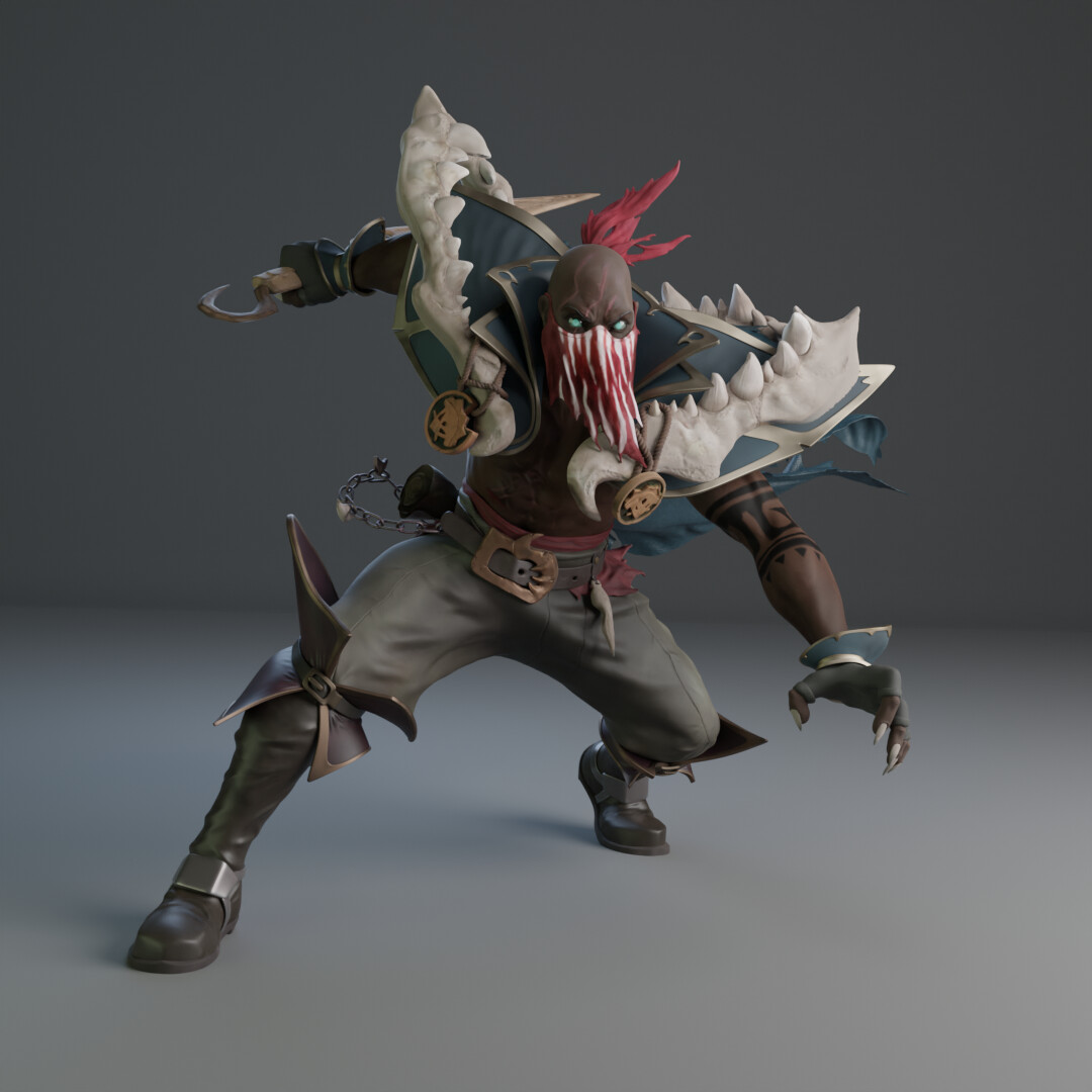 ArtStation - Pyke from League of Legends