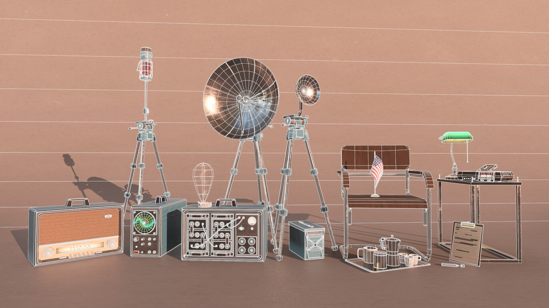 Ricardo Amaral Accioly - Control Fan Art - Redacted - Props Showcase