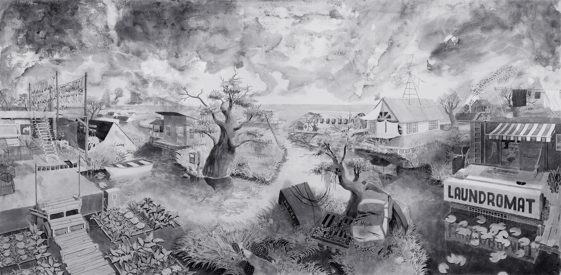 Laundromat/Landscape 22 by Elisa Albrecht — ProUser.Me