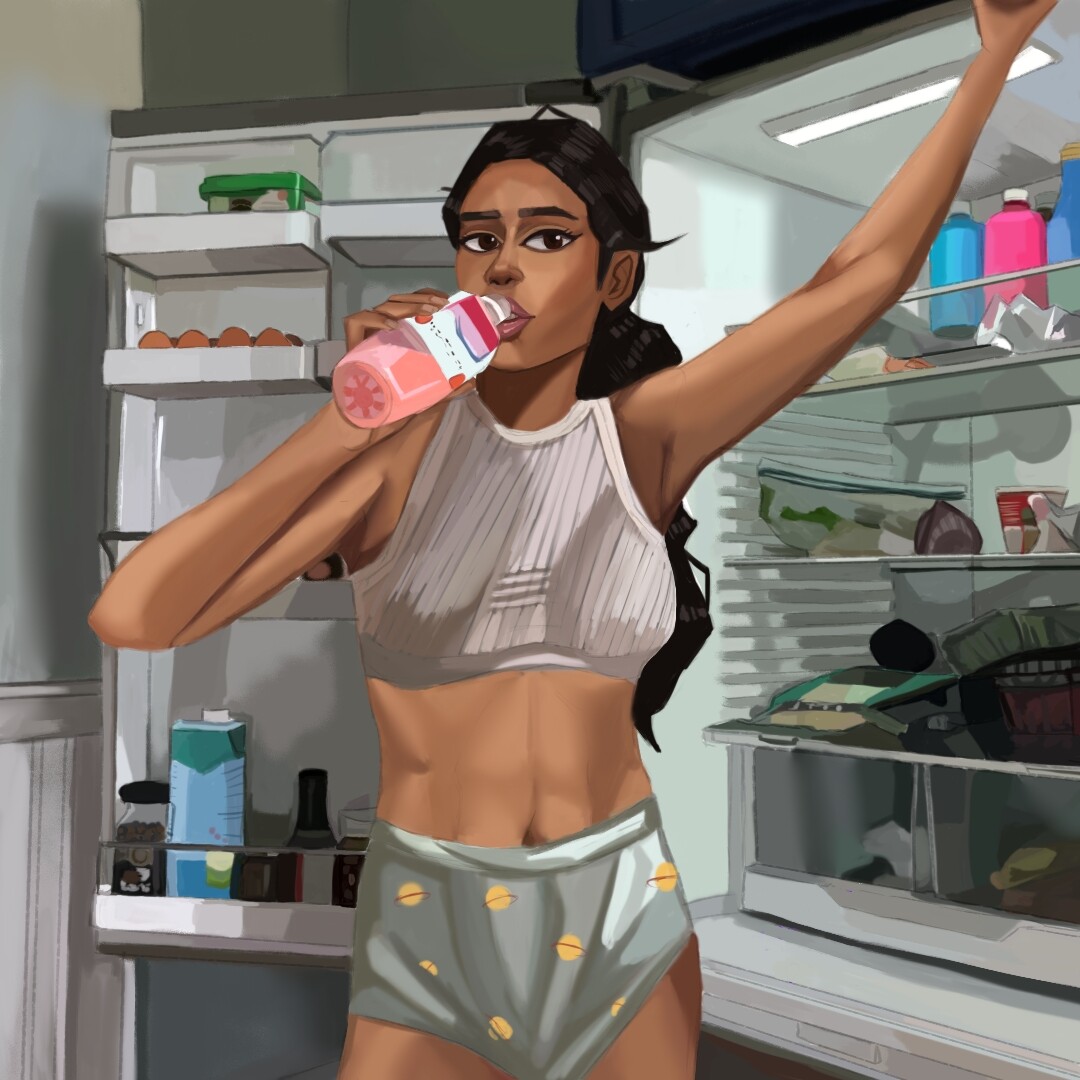 ArtStation - I'm just keeping hydrated