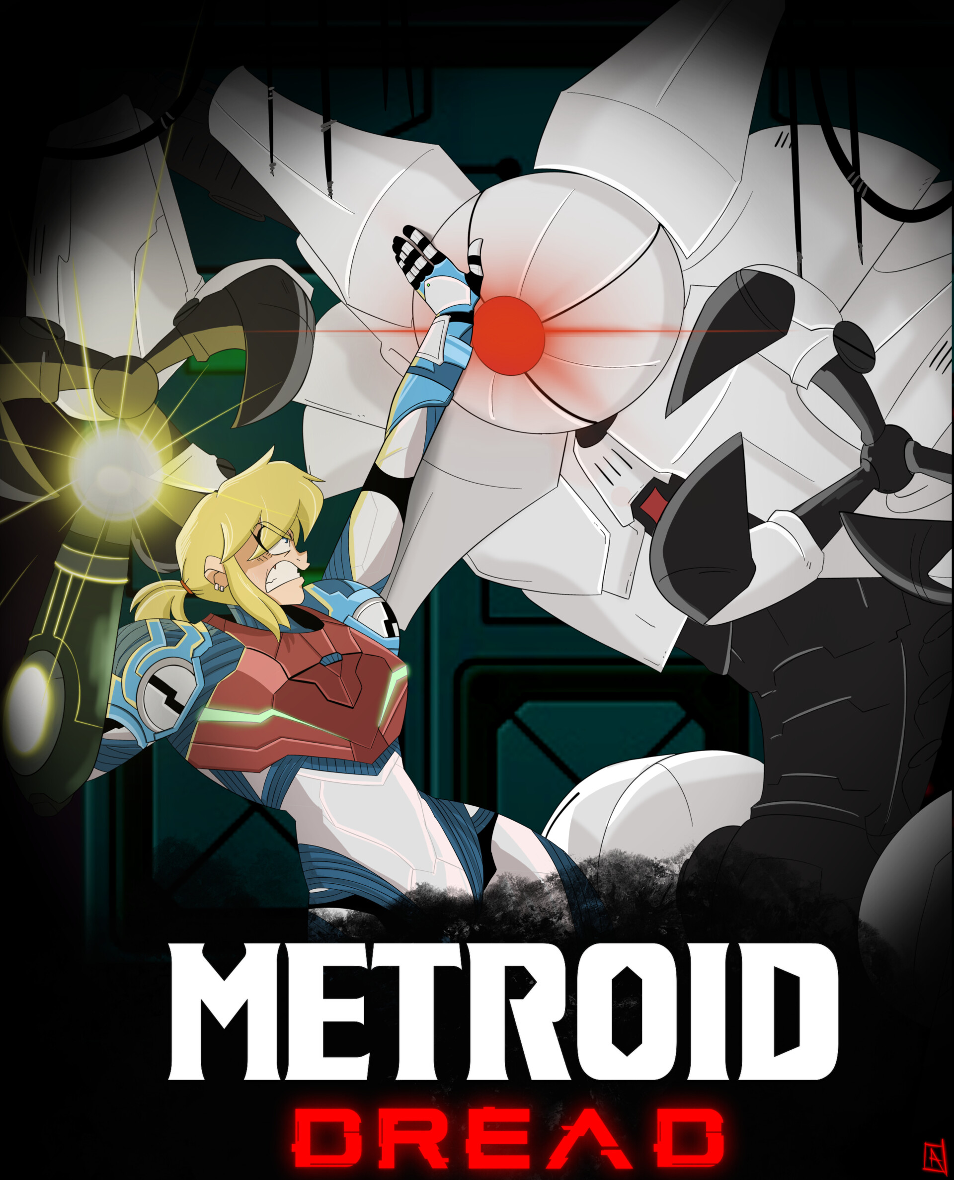 ArtStation - Metroid Dread Cover Art